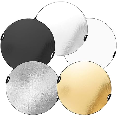 Photography Reflector, 60CM/5-in-1 Photo Studio Lighting Reflector and ...