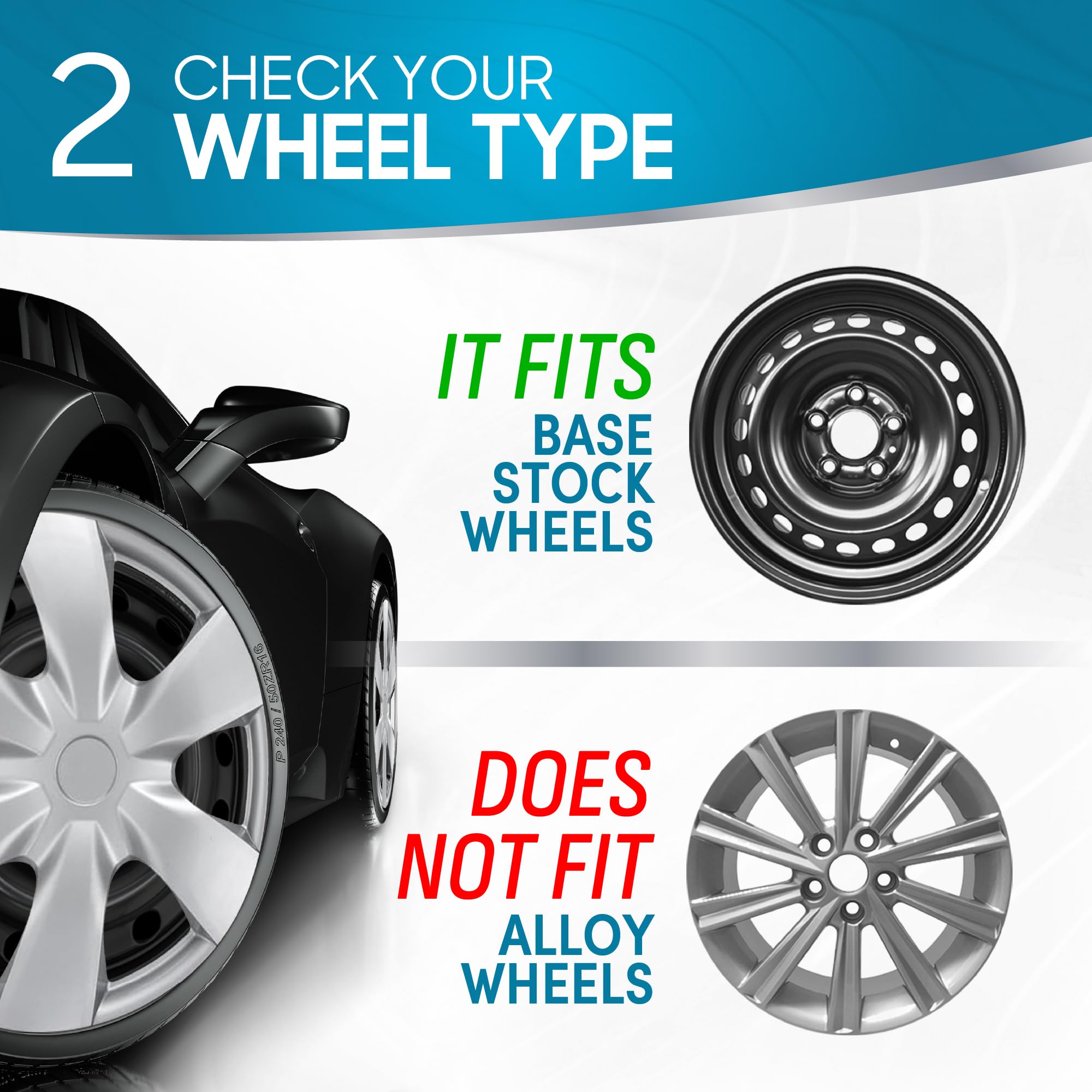 Snapklik.com : BDK 4-Pack 15 Inch OEM Design Hubcaps For Car ...