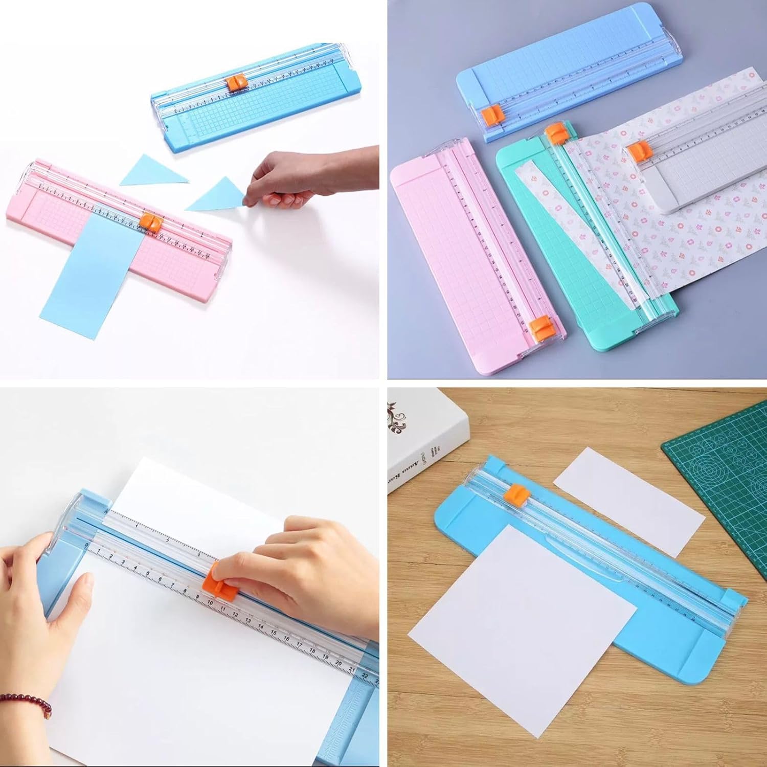9 inch Mini Paper Cutter Portable Trimmer with ruler for Label, Art and ...