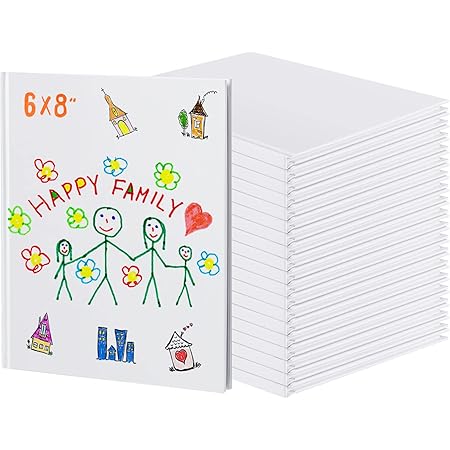 Amazon.com : SATINIOR 20 Pcs Hardcover Blank Book for Kids to Write ...