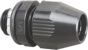 Thomas & Betts LT50P Thermoplastic Liquidtight Straight Connector 1/2 ...