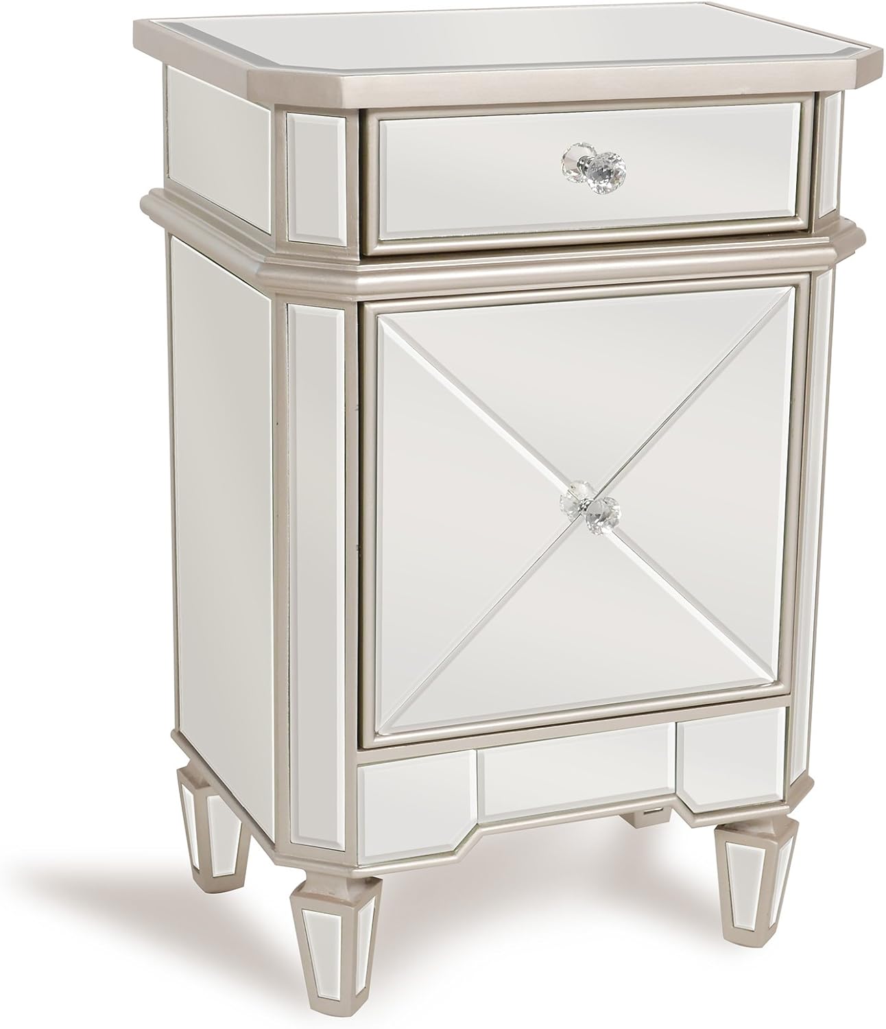 Amazon.com: Mirrored Bella Nightstand : Home & Kitchen