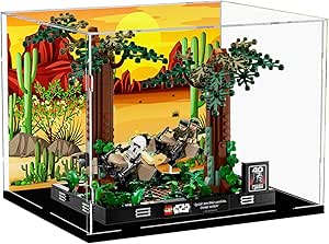 Amazon.com: LABULADUO Acrylic Display Box Compatible with LEGO 75353 ...