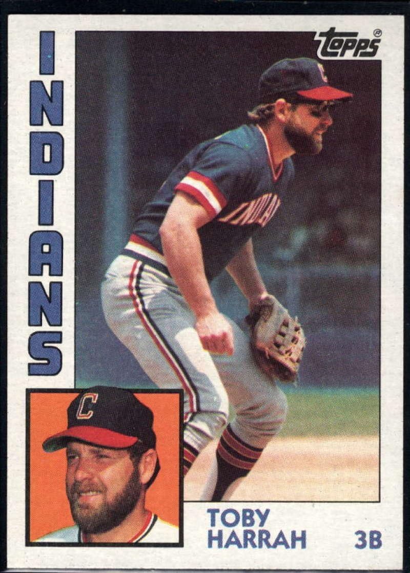 Amazon.com: 1984 Topps Baseball #348 Toby Harrah Cleveland Indians ...