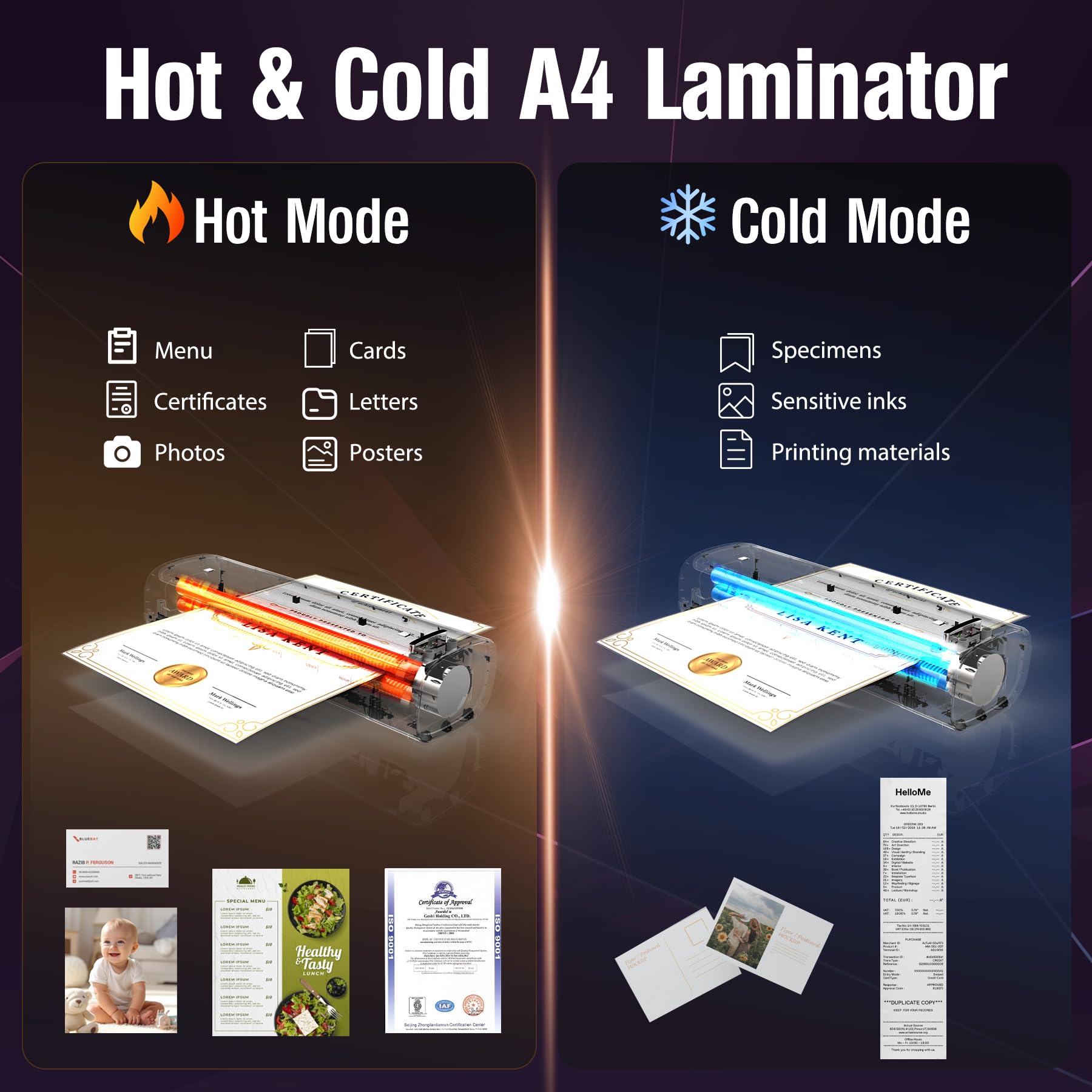 Snapklik.com : Laminator, 9 Inch Compact Letter Size Laminator Machine ...