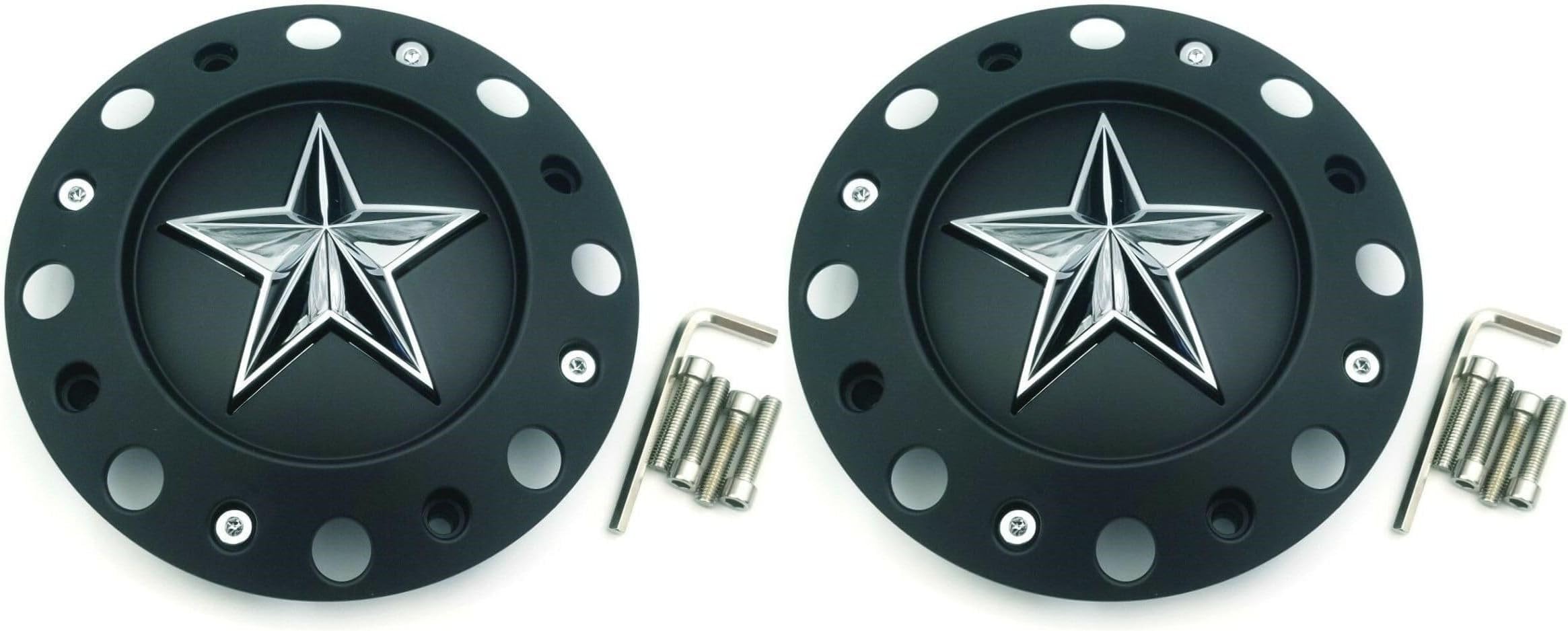 Amazon.com: QAMNVCRTY 2PCS Wheel Cap Hub Cap Center Cap for KMC XD ...