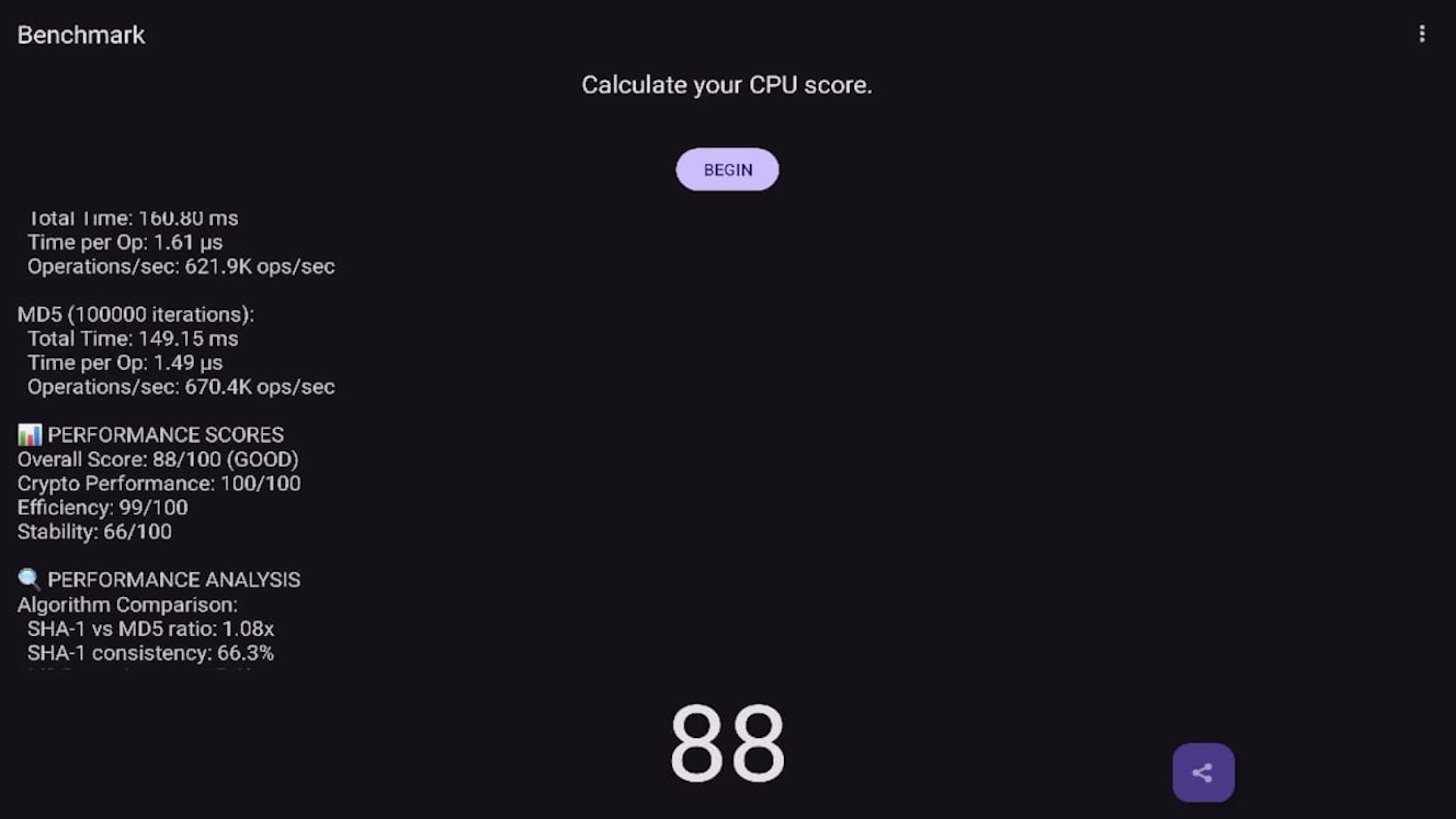 Benchmark - App on Amazon Appstore