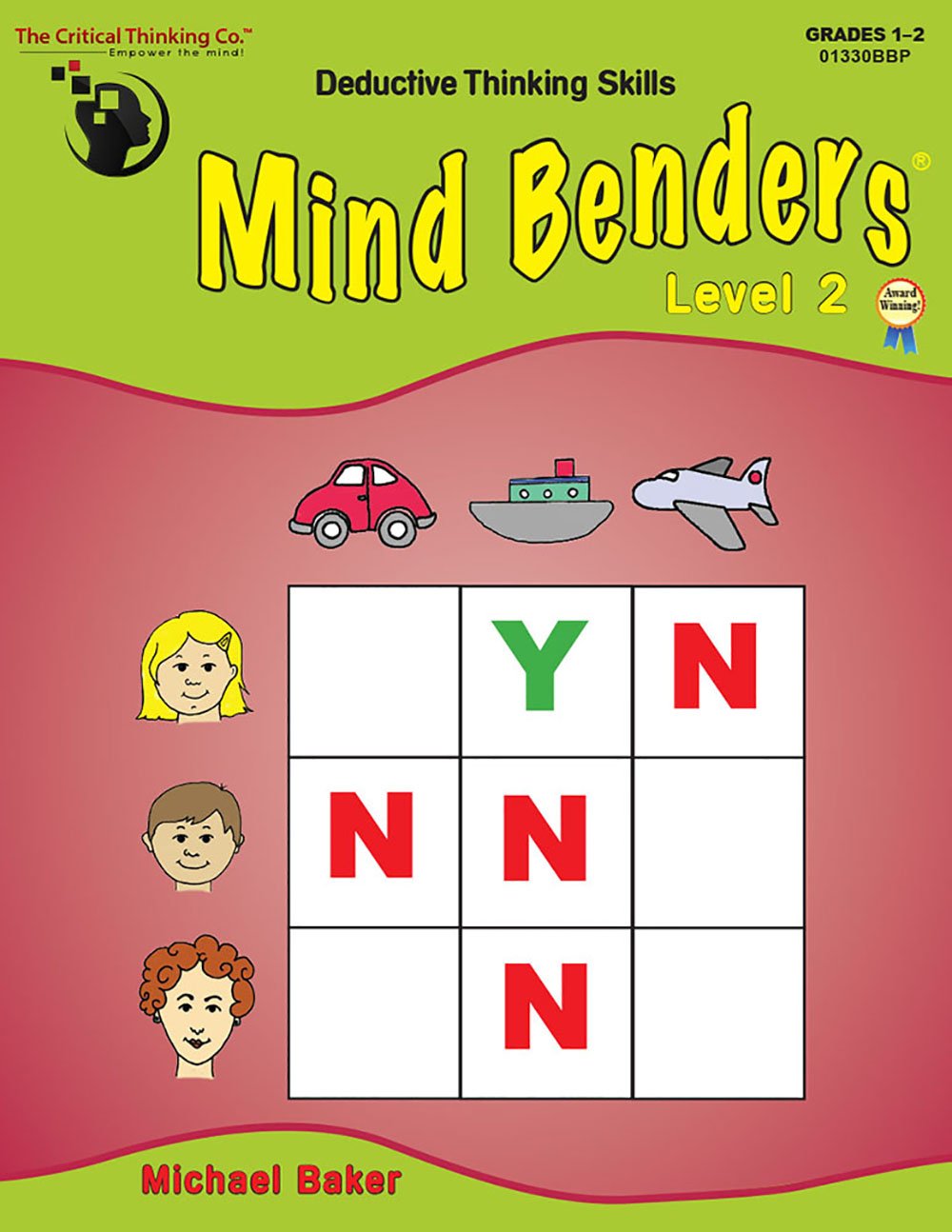 Amazon.com: Mind Benders Level 2 Workbook - Deductive Thinking Skills ...