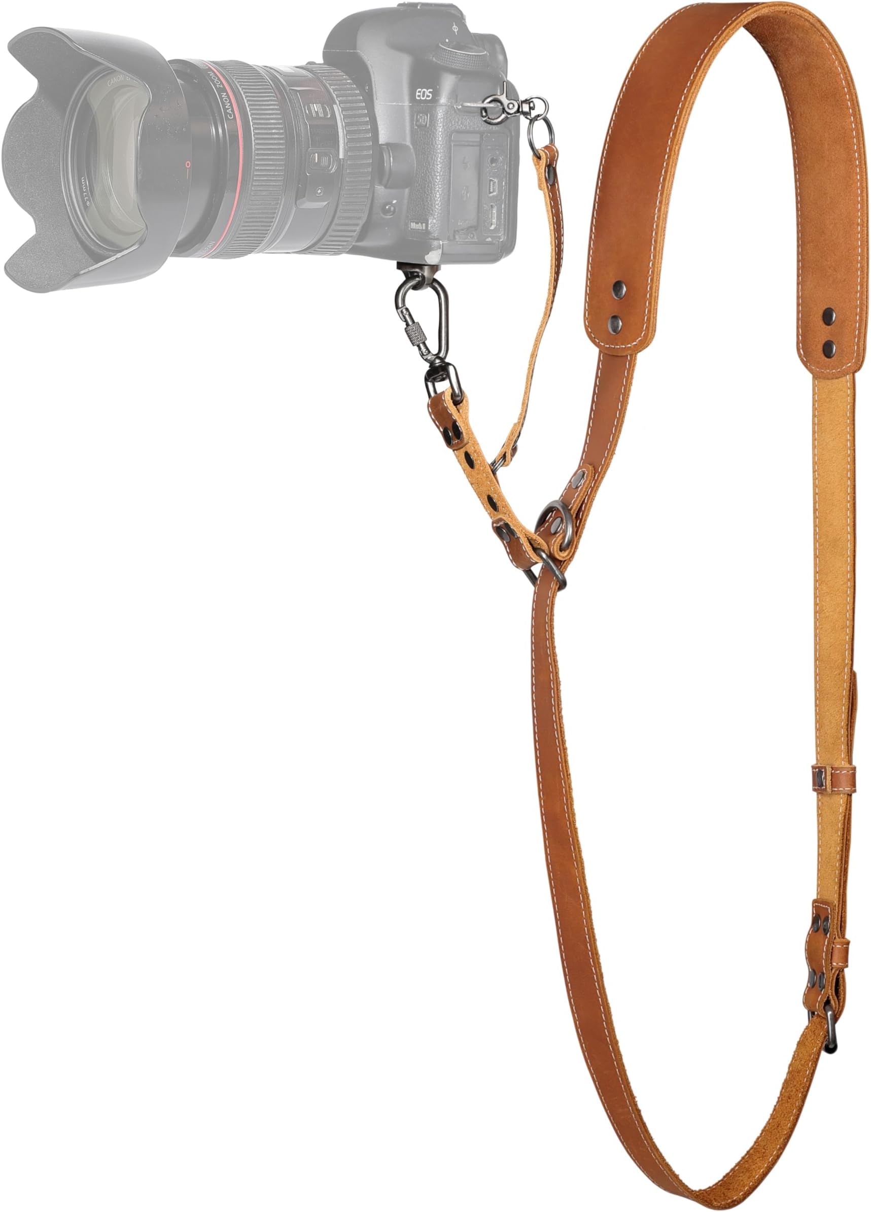 Amazon.com: Padwa Lifestyle Tan Single Camera Harness Strap for One ...