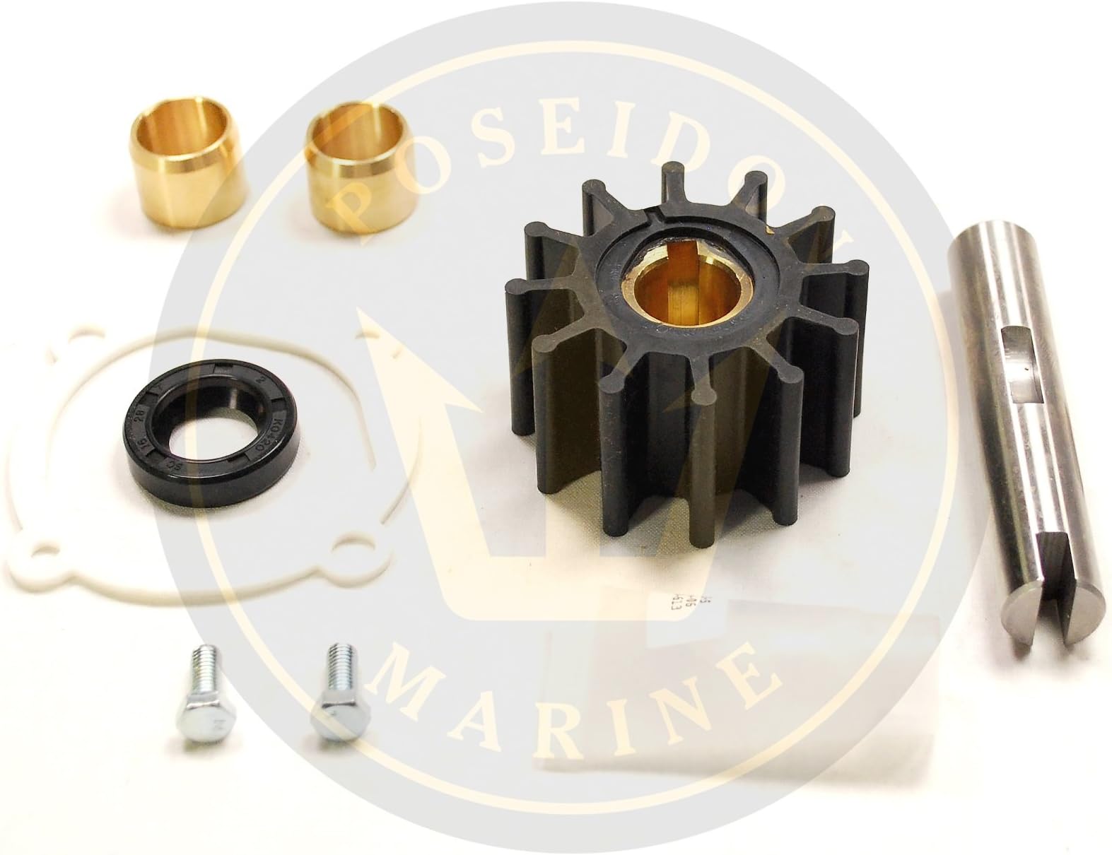 Amazon.com: Volvo Penta New OEM Sea Water Cooling Pump Impeller Repair ...