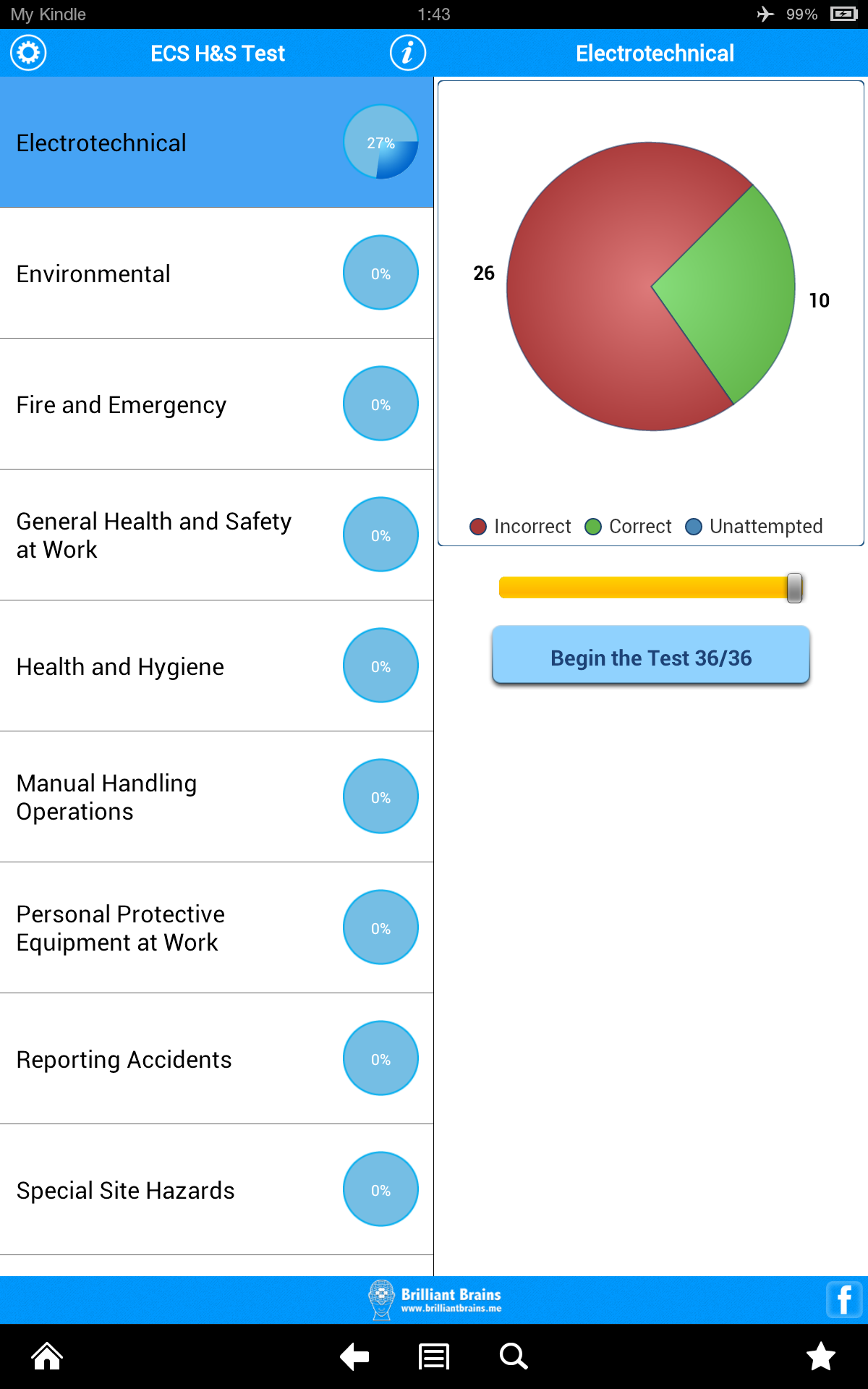 ECS H&S Assessment Test - App on Amazon Appstore