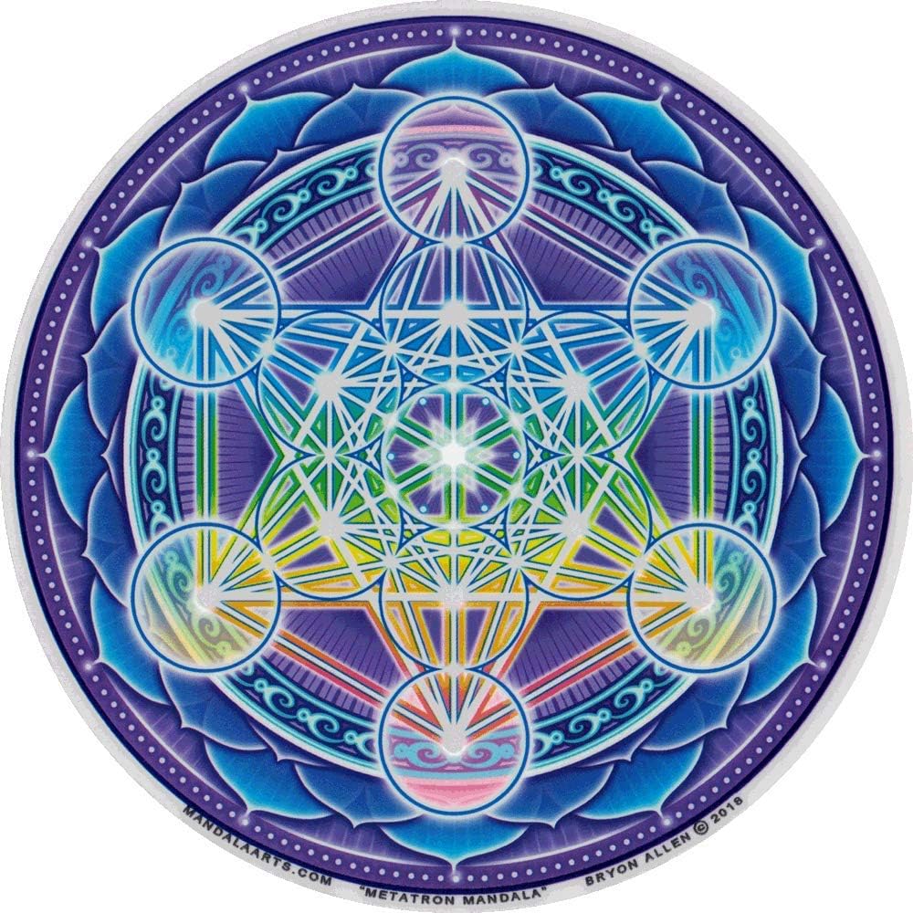 Amazon.com - Archangel Metatron Sacred Geometry Sticker Vinyl ...