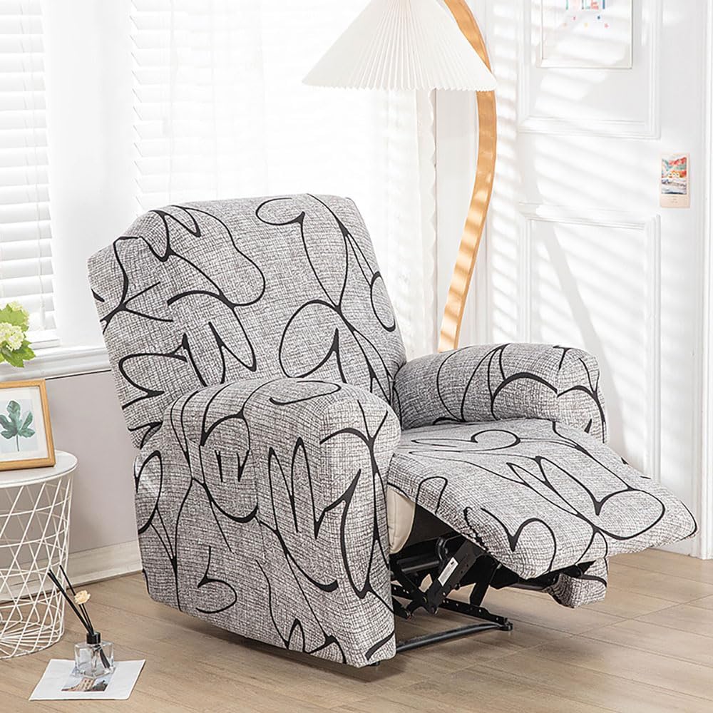 Chickwin Recliner Chair Cover, Recliner Sofa Covers with Pockets, 1 ...