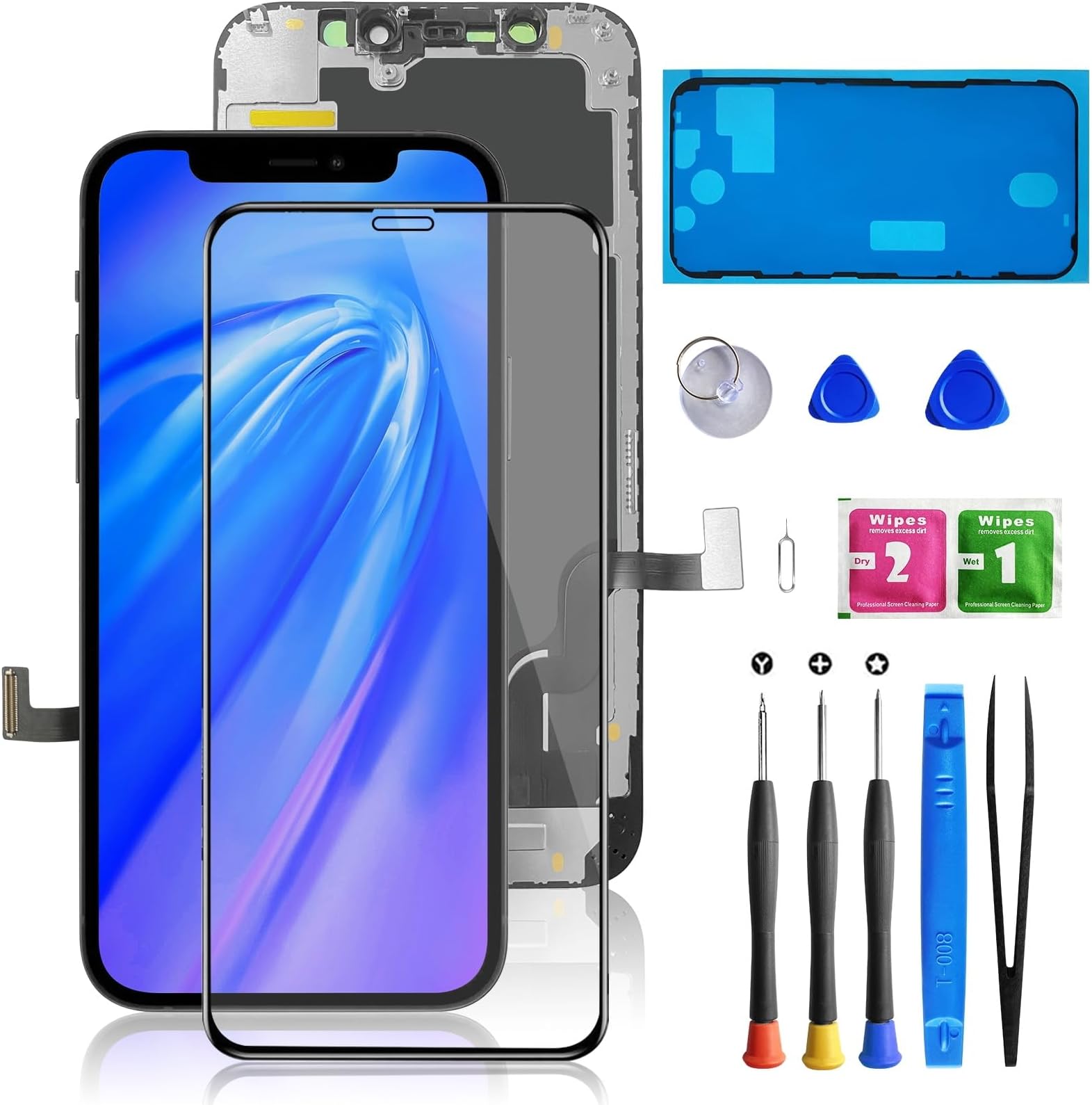 Amazon.com: for iPhone 12 Mini Screen Replacement Kit for iPhone 12Mini ...