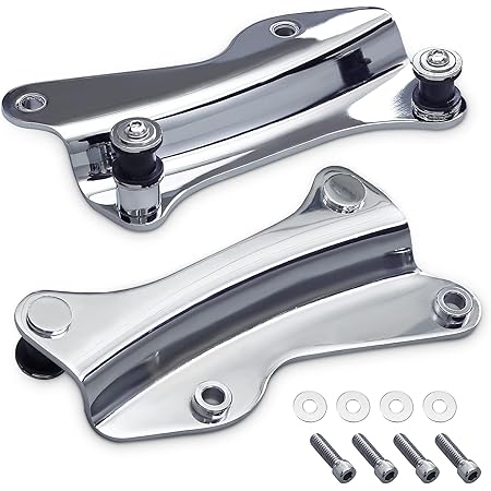 Amazicha Chrome 4 Point Docking Hardware Kit Compatible for Harley ...