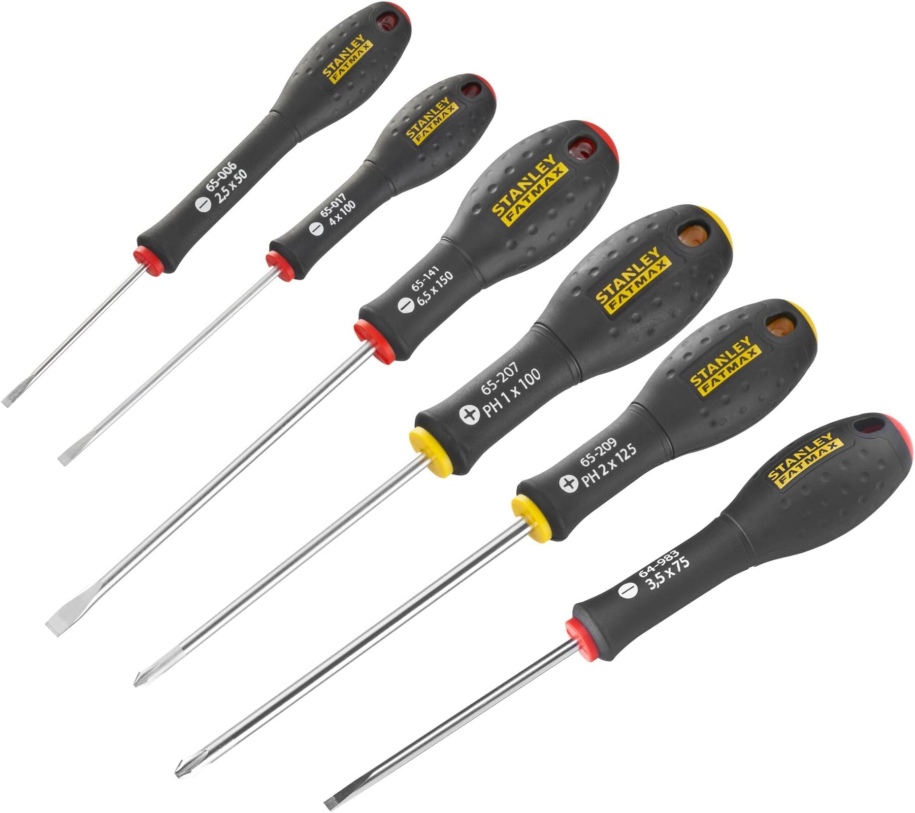 Stanley FatMax Screwdriver Set, 12 Piece, Yellow : Amazon.co.uk: DIY ...