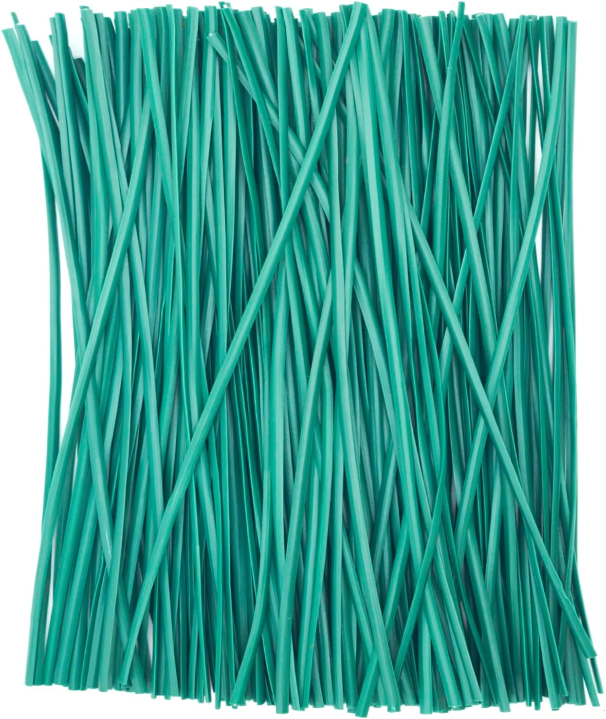 Amazon.com: Green Plastic Twist Ties Bulk, 6 Inch Reusable Twist Ties ...