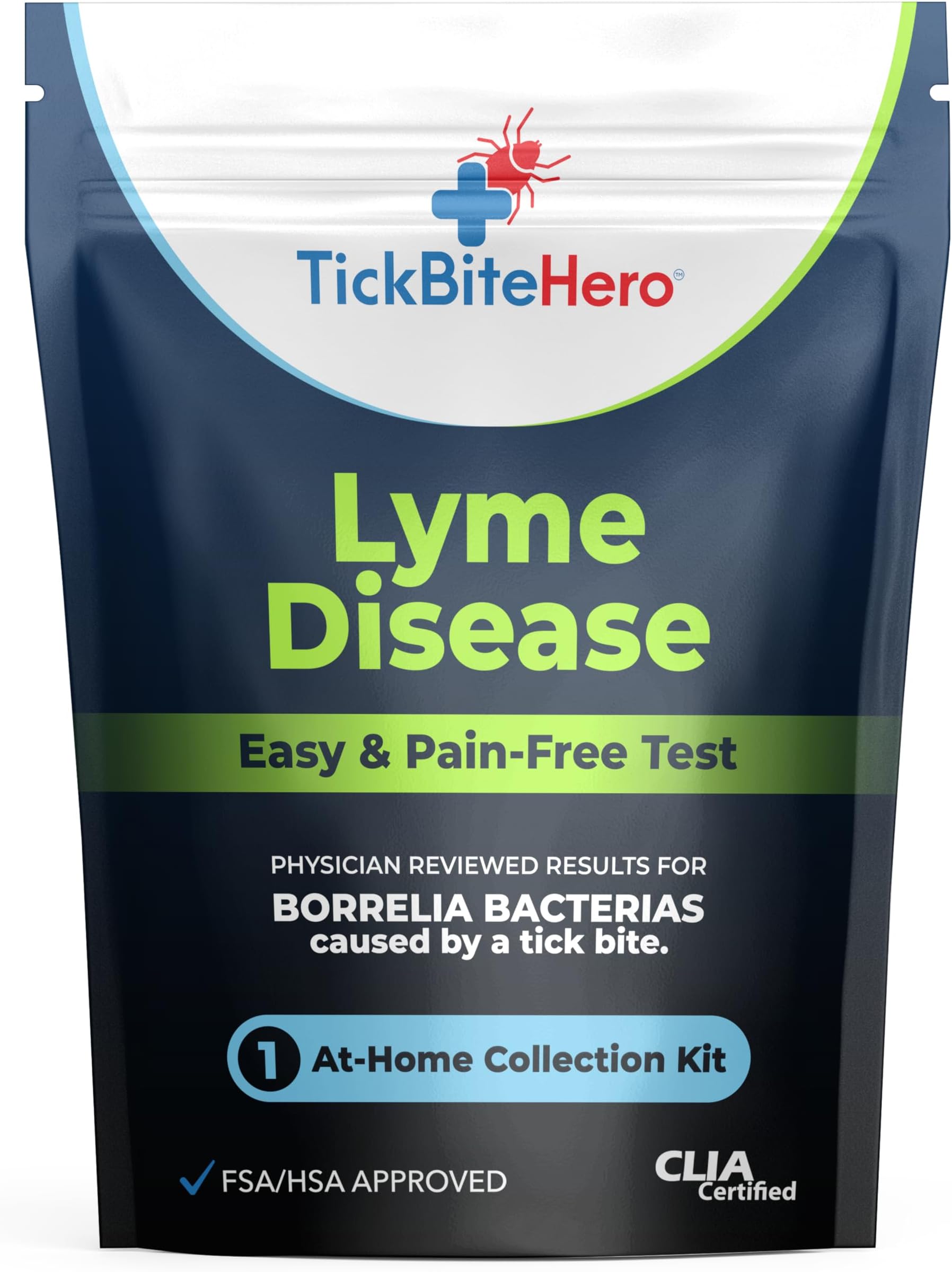 Amazon.com: Lyme Disease Test Kit – Easy at-Home and Pain-Free ...