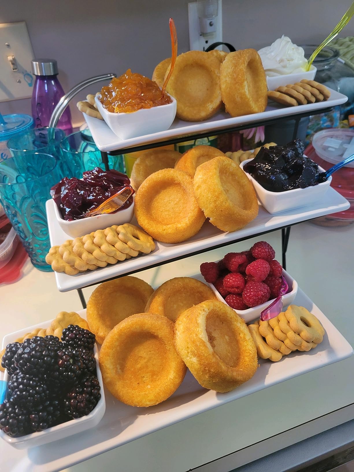$6/mo - Finance Gibson Home Gracious Dining Dinnerware, 3-Tier ...
