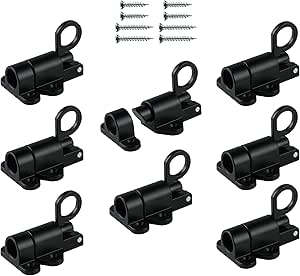 8PCS Self-Closing Latch - Spring Door Lock - Door Latch - Security ...