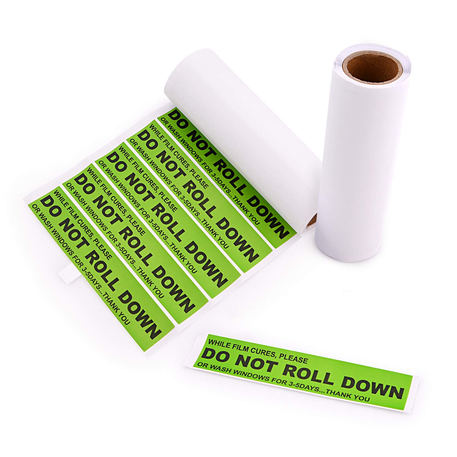 Amazon.com: Ehdis 200 Warning Labels, "DO NOT ROLL DOWN" Warning Peel ...