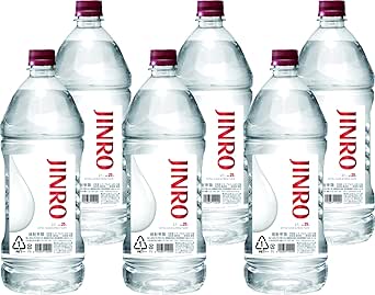 Amazon.co.jp: 眞露 JINRO 25° [ 焼酎 25度 2700ml×6本 ペット ] : 食品・飲料・お酒
