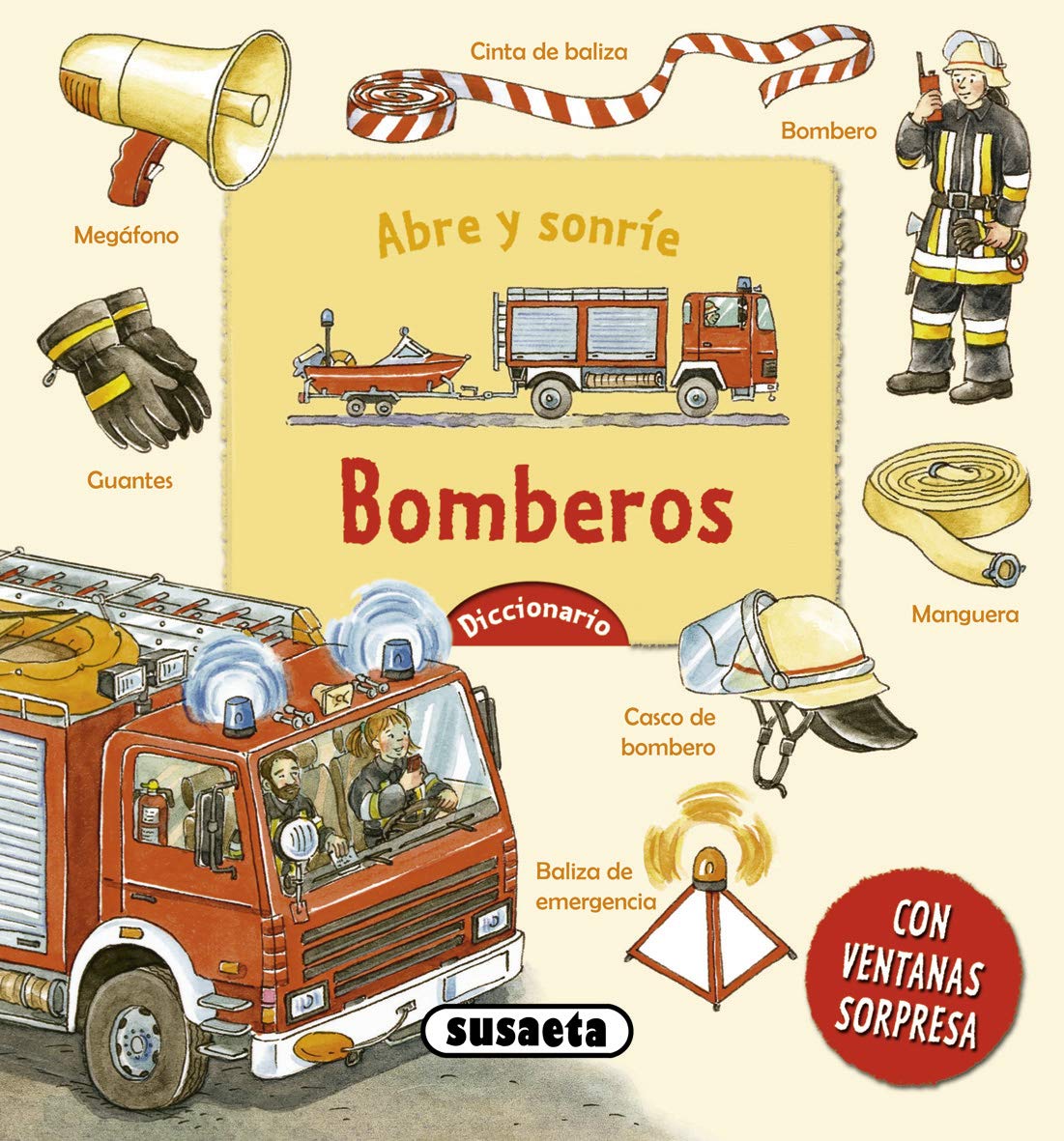Bomberos (Abre y sonrie/ Opens and smiles) (Spanish Edition ...