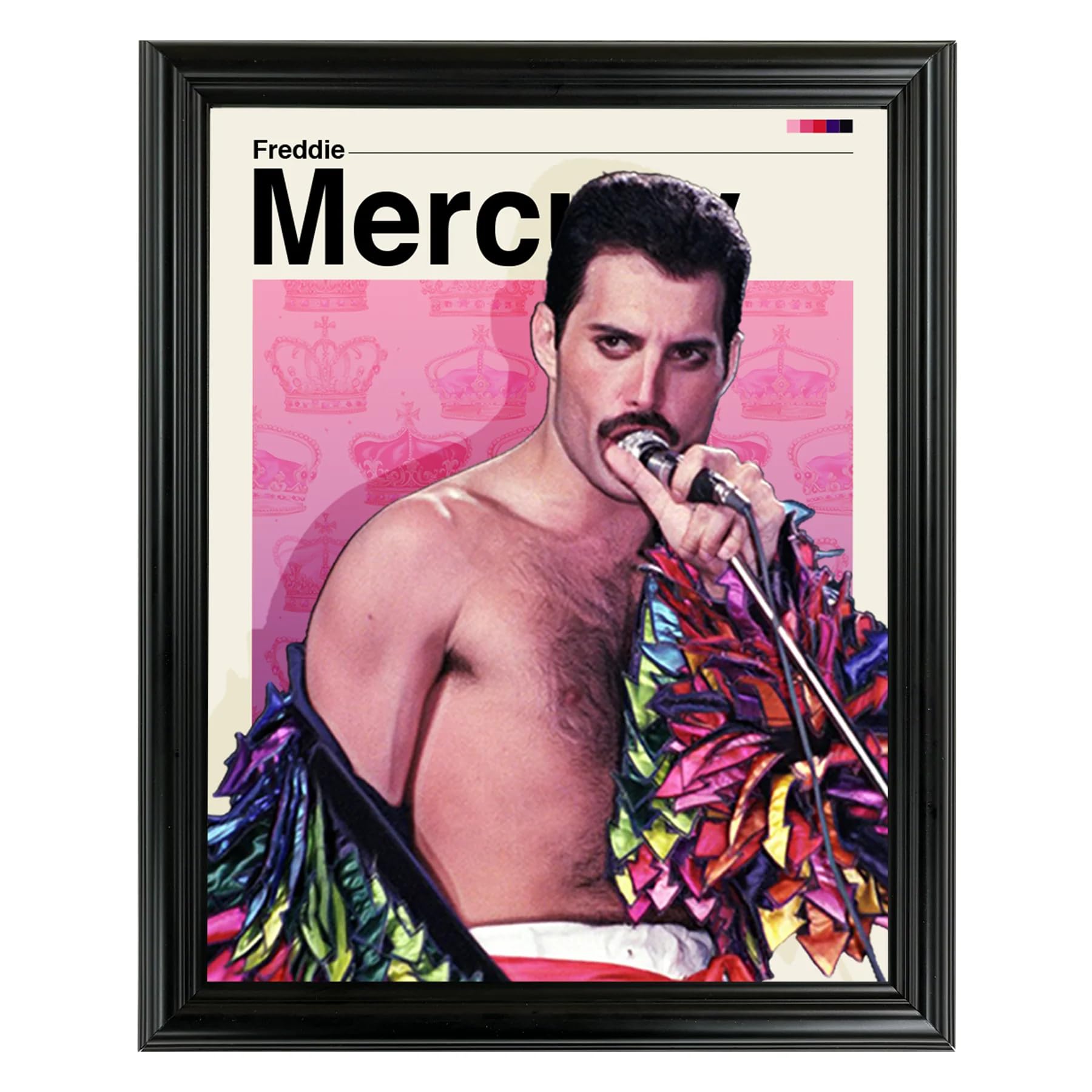 Amazon.com: Freddie Mercury Framed Sports Art Photo by Thomas Maxwell ...