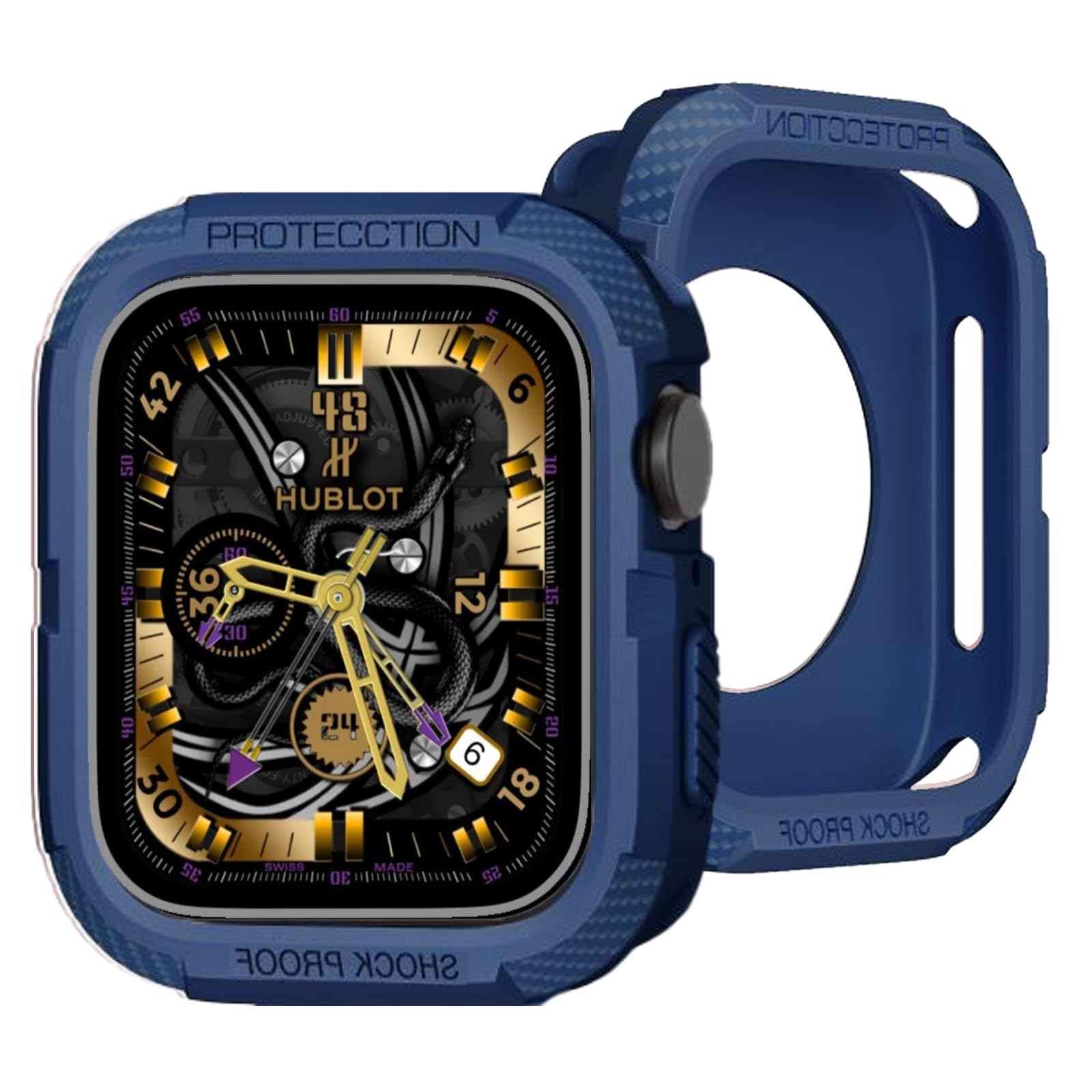 Amazon.co.jp: UIUIKA Apple Watch ケース 49mm アップルウォッチ TPU 保護ケース【Series ultra2/ultra（2023/2022)対応 ...