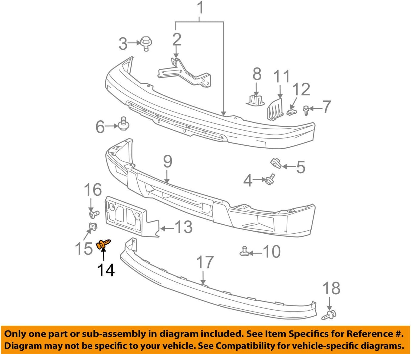 Amazon.com: General Motors, RETAINER, 11518017 : Automotive