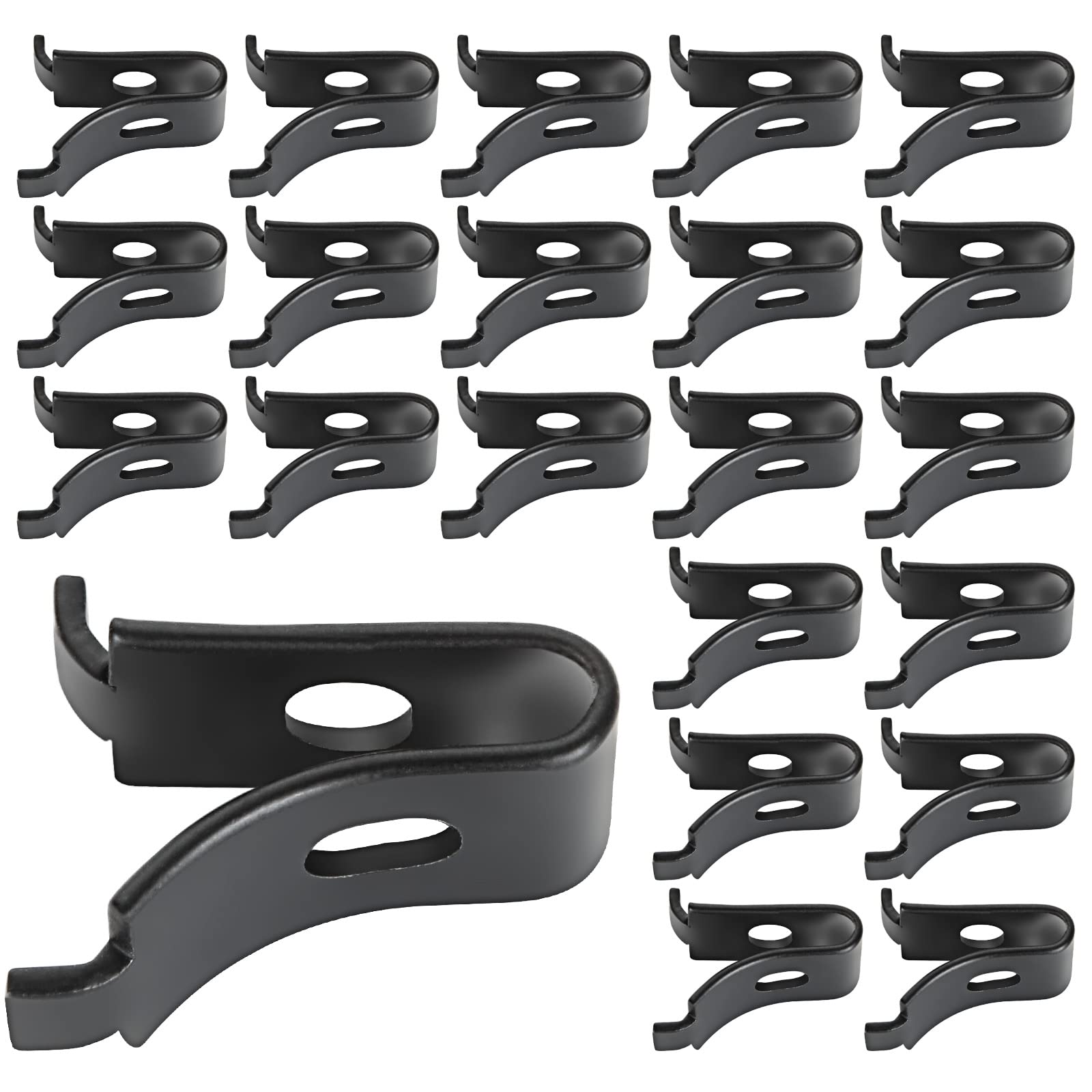 Amazon.com: 100PCS Standard Pilaster Clips, Heavy Duty Metal Shelf ...