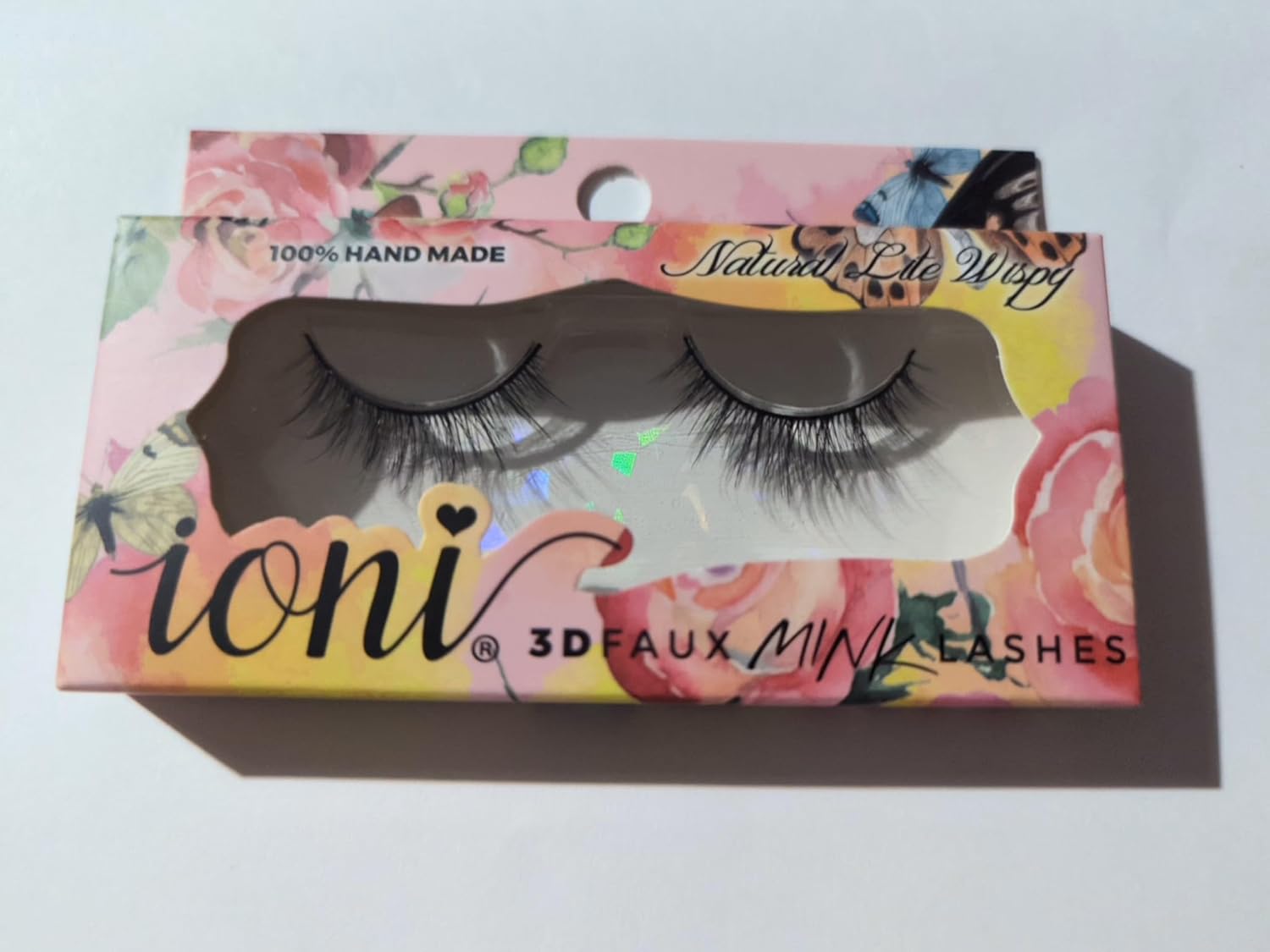 Amazon.com: ioni 3D faux mink lashes (Natural Lite Wispy)