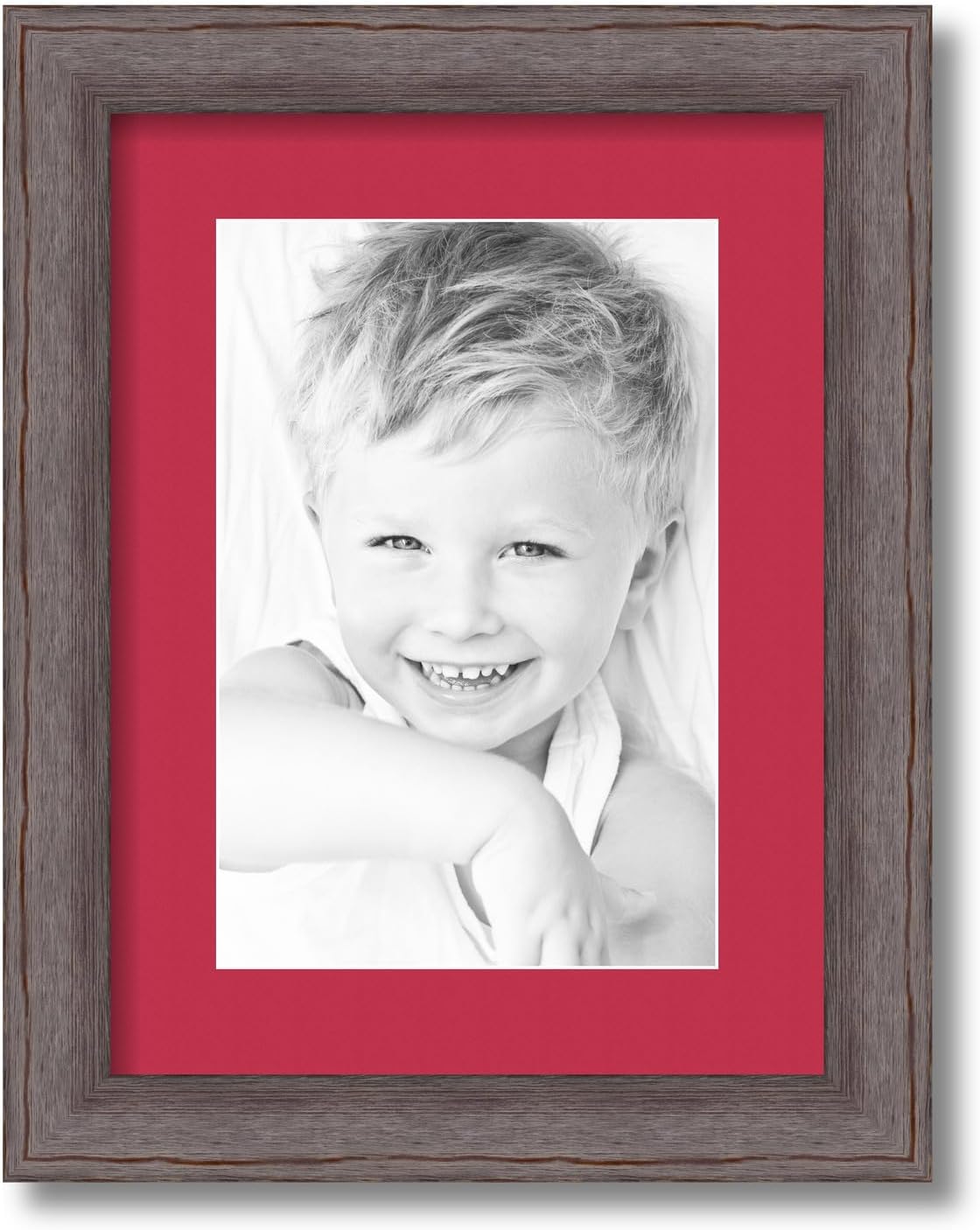 Amazon.com - ArtToFrames 8x12 inch Grey - Distressed Wood Picture Frame ...