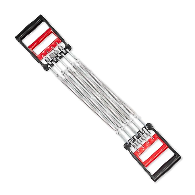 Buy Konex Steel 5 Spring Chest Expander | Adjustable Multi-Functional ...