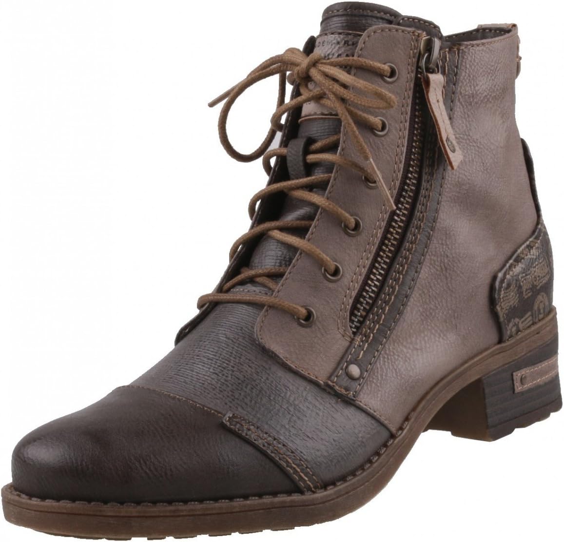 MUSTANG Women's 1229-502-365 Ankle Boots, Braun 365 Mocha Earth, 3 UK ...