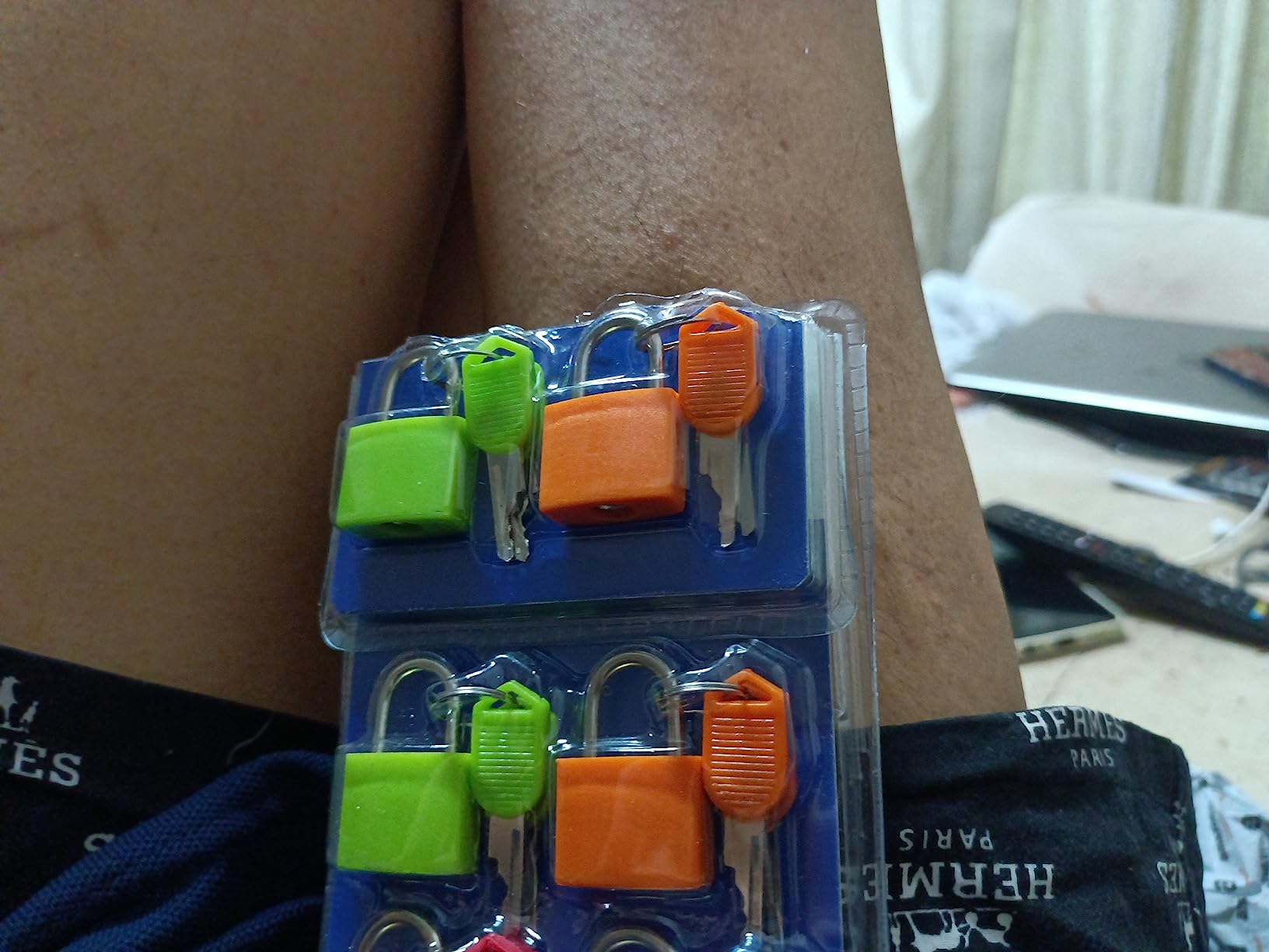 PUTHAK Suitcase Locks with Keys, Small Luggage Padlocks Metal Padlocks ...