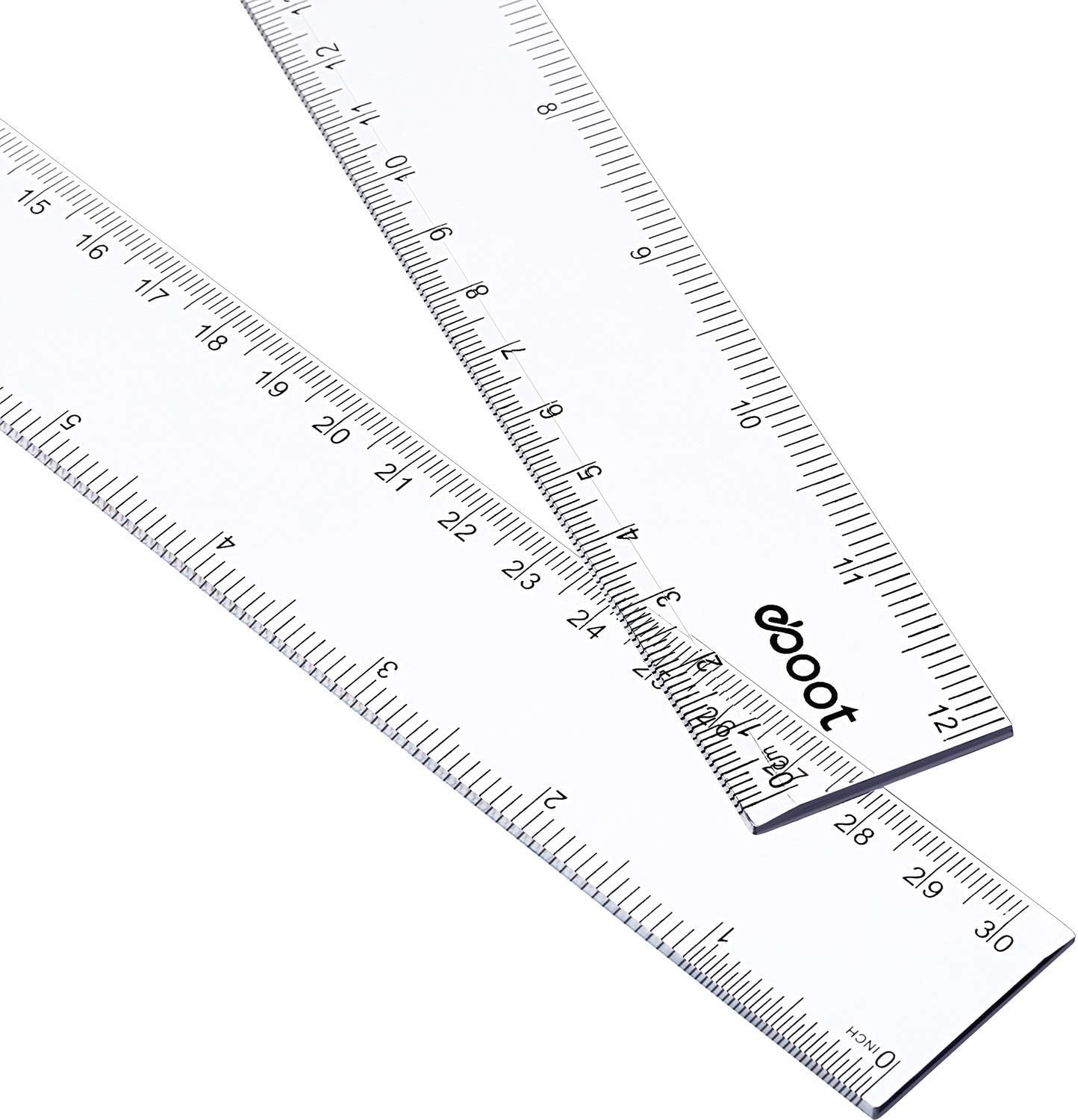 Amazon.com: Pacific Arc Stainless Steel 15 Inch Metal Ruler Non-Slip ...