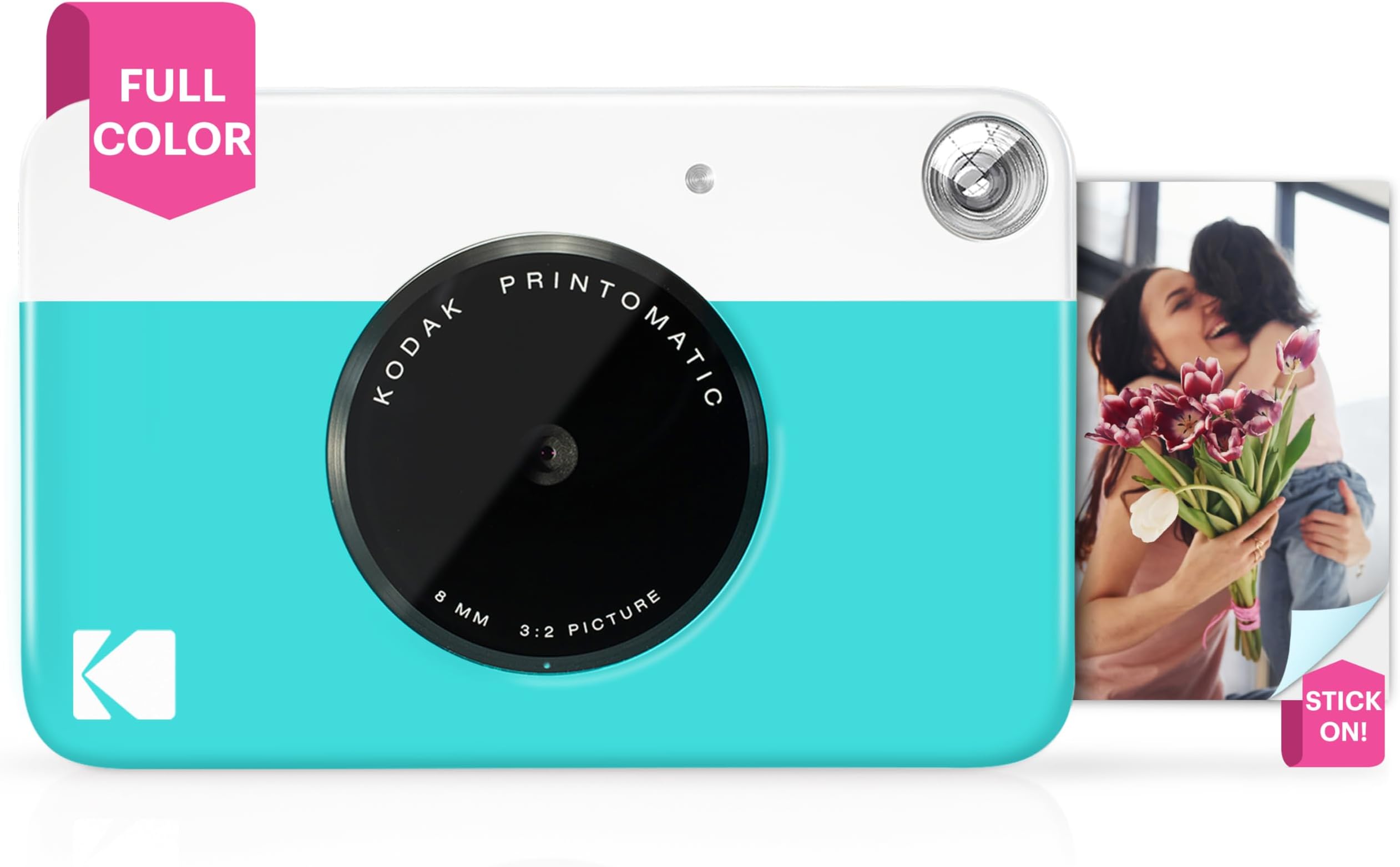 Buy Kodak PRINTOMATIC Digital Instant Print Camera (Blue), Full Color ...