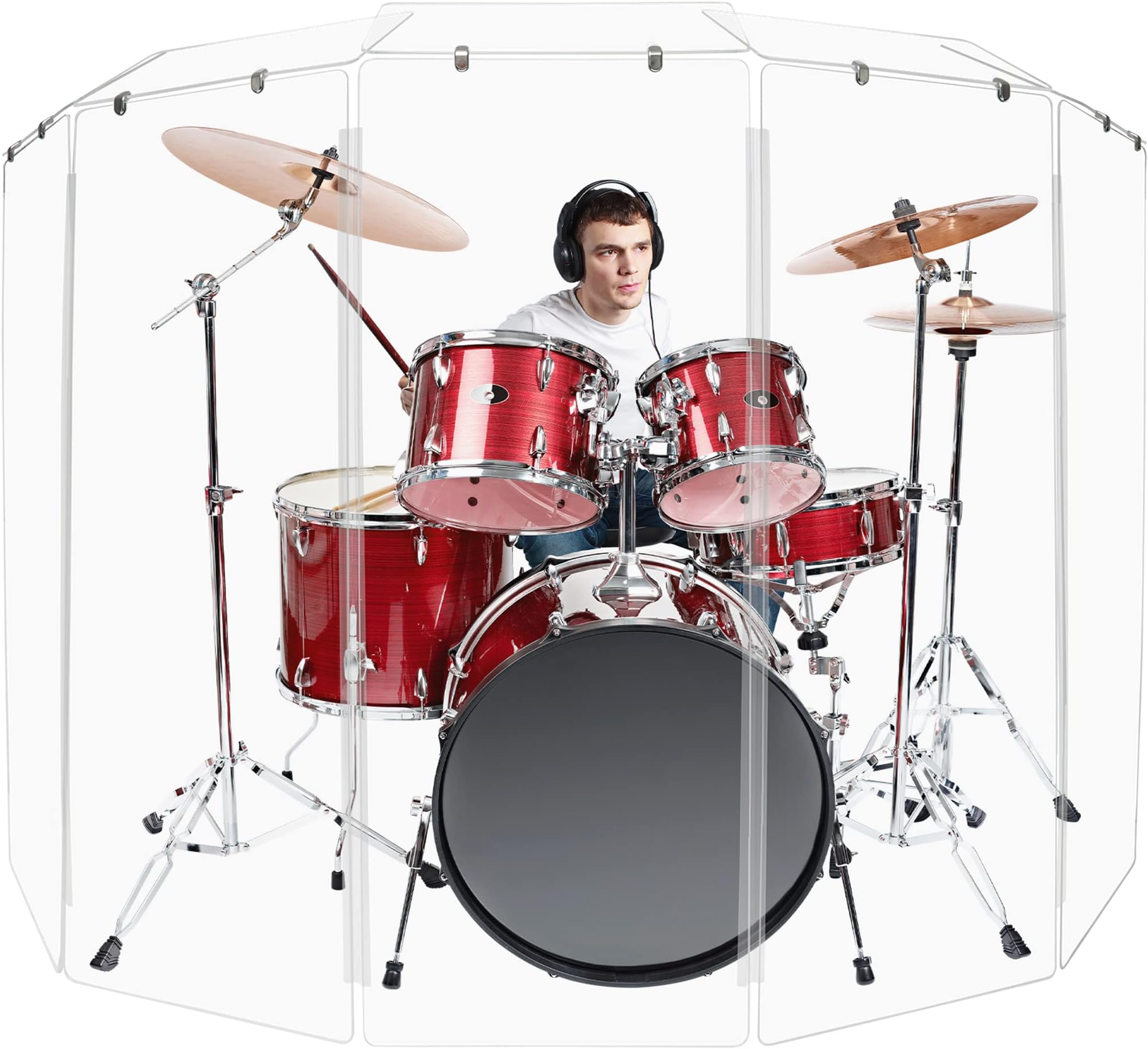 Amazon.com: TRUE NORTH 5 Panel Drum Shield (5.5ft x 2ft Panels ...