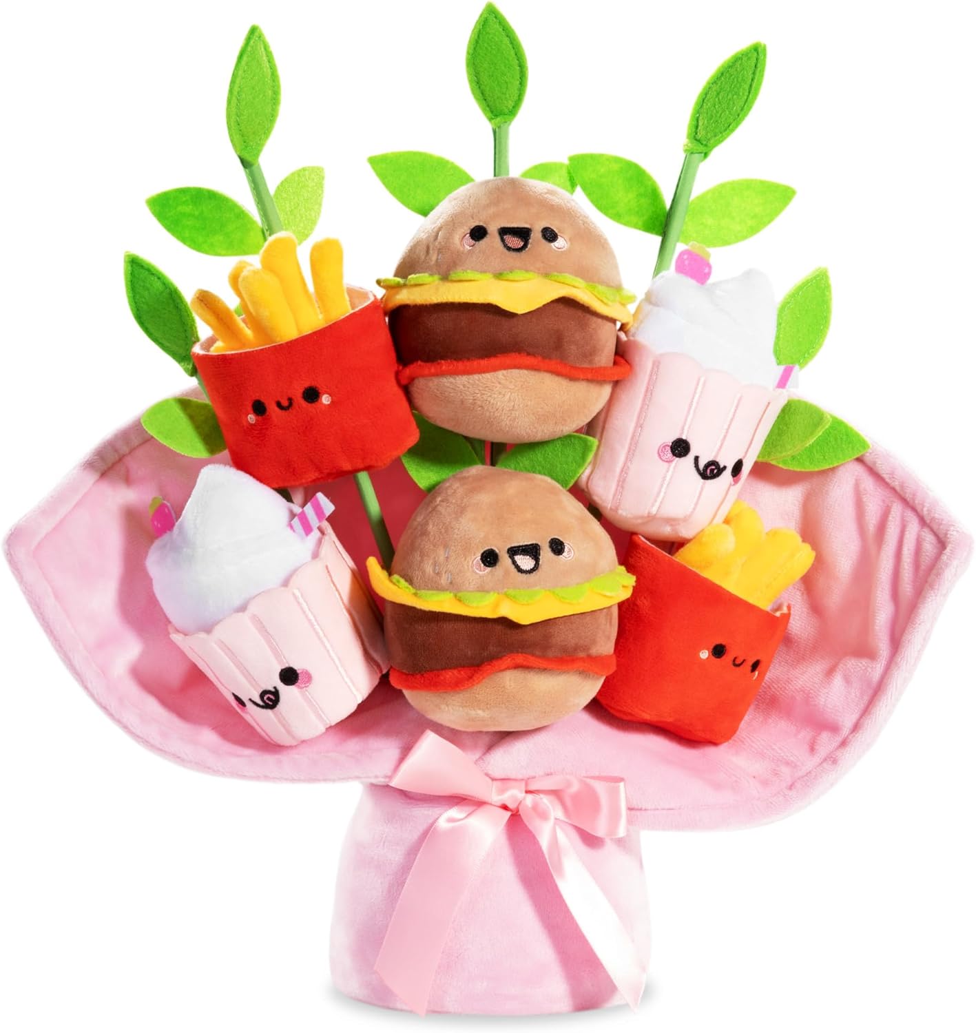 Amazon.com: Smoko Fast Foodies Bouquet Plush : Toys & Games