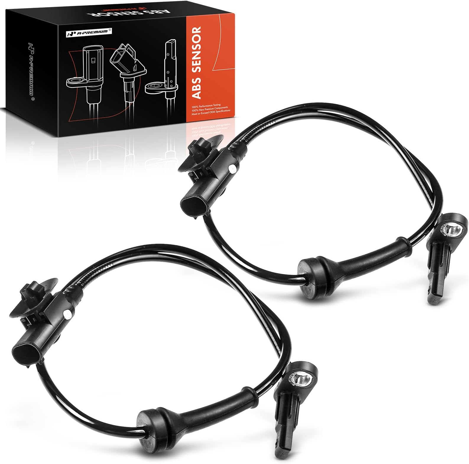 Amazon.com: A-Premium ABS Wheel Speed Sensor Compatible with Dodge ...