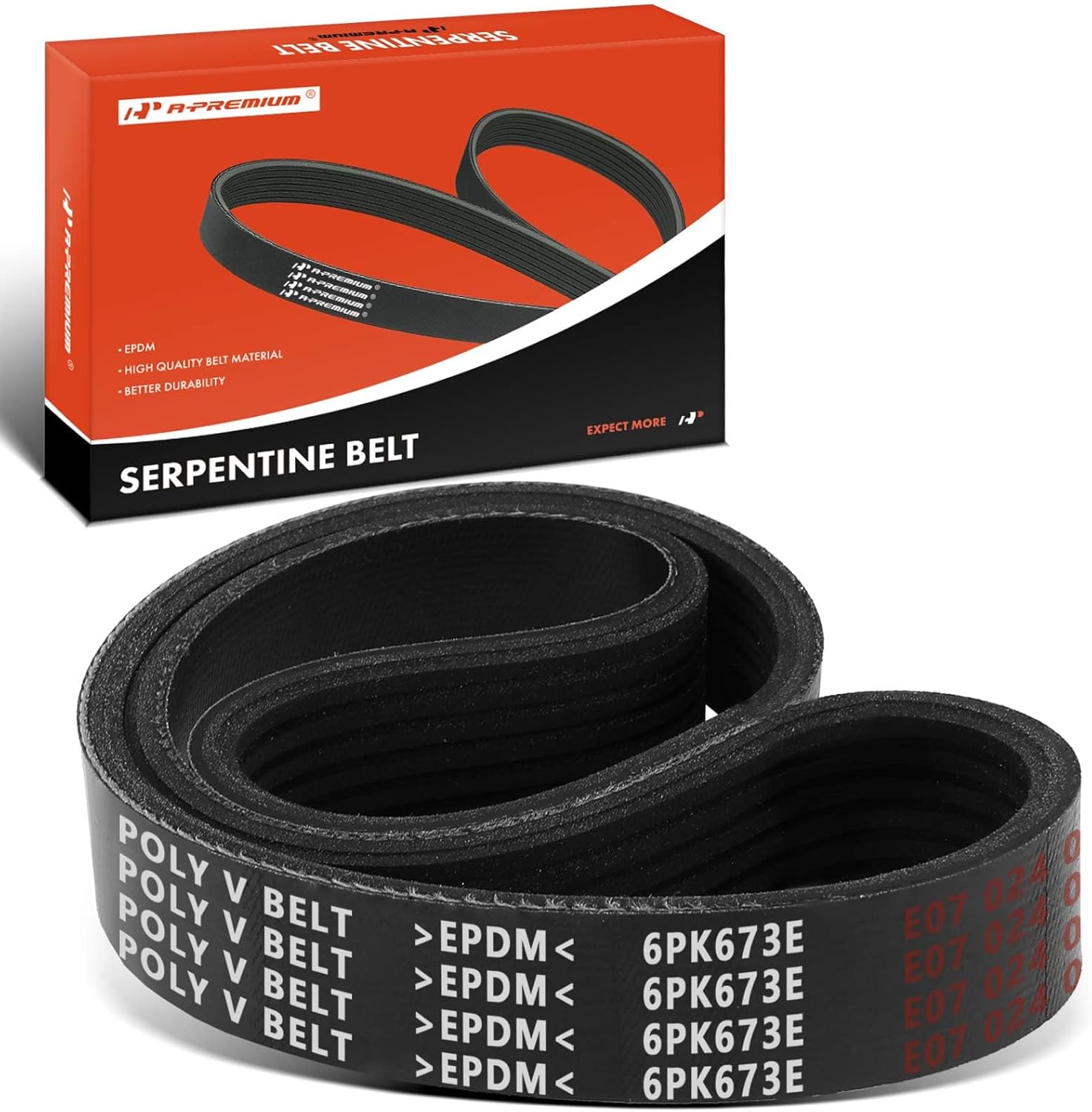 Amazon.com: A-Premium Engine Serpentine Drive Belt Compatible with ...