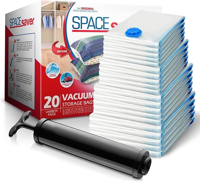 Amazon.com: 20-Pack Variety Vacuum Storage Bags for Comforters ...