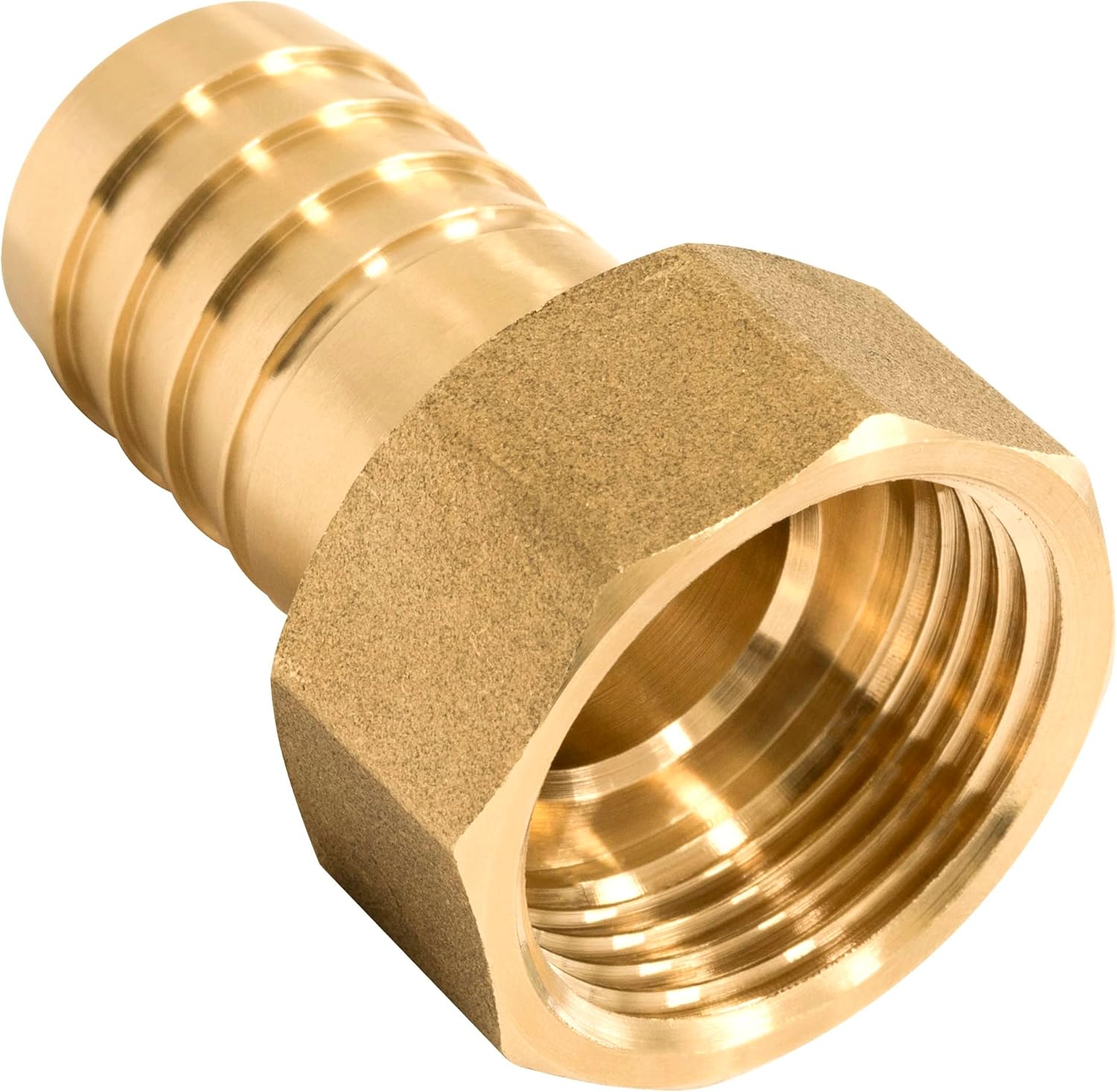 AERZETIX - C67435 - 1" barbed female connector for Ø25 mm hose ...