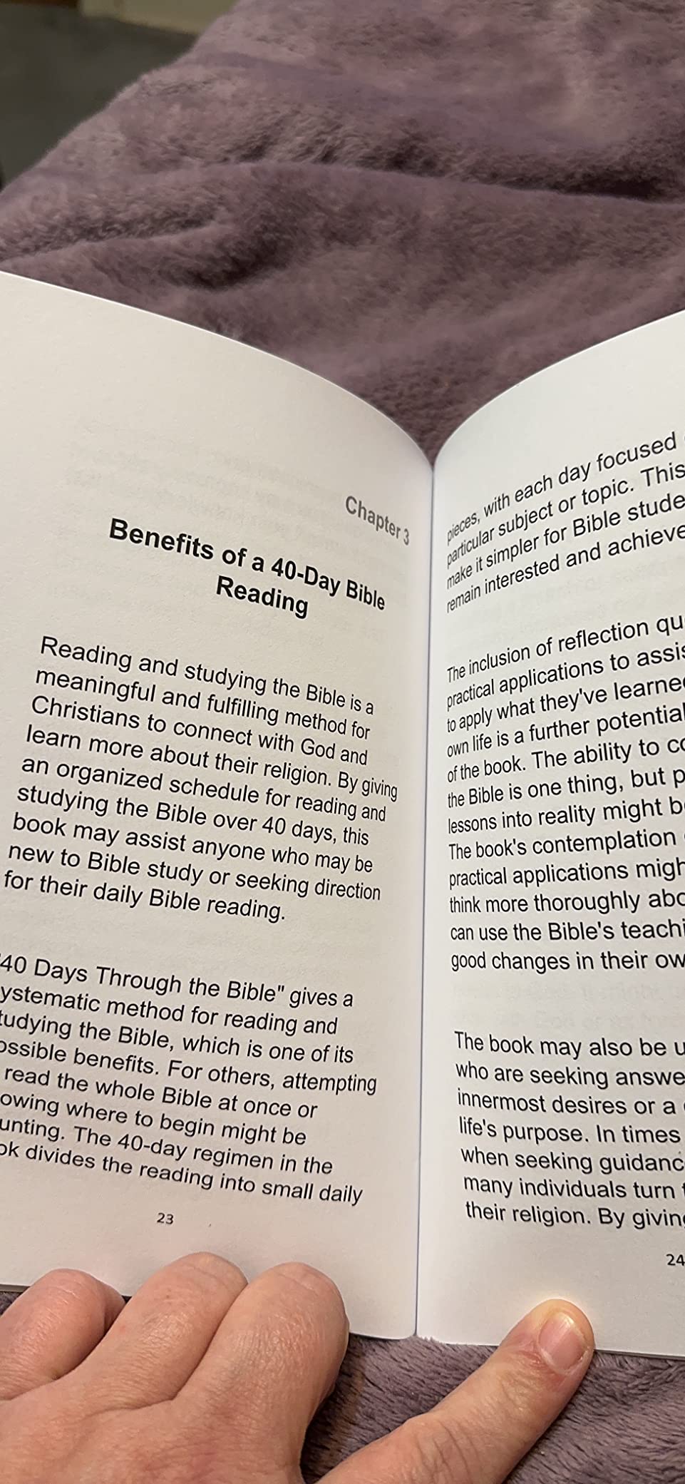 Workbook For 40 Days Through the Bible A Guide to Lysa TerKeurst’s Book ...