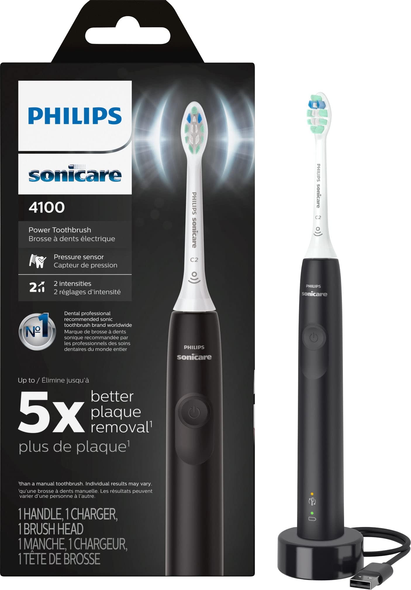 Amazon.com: Philips Sonicare 3100 Power Toothbrush, Rechargeable ...