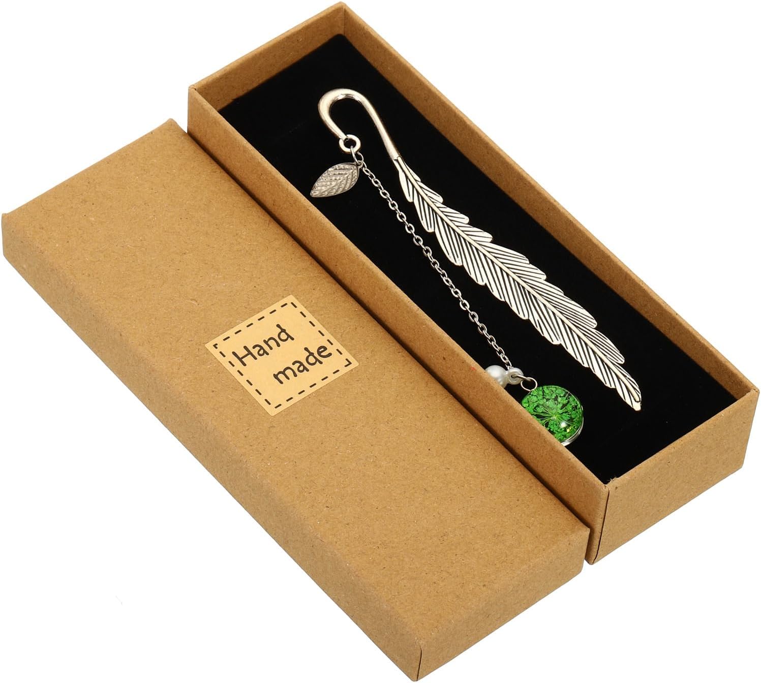 Amazon.com: PATIKIL Metal Feather Bookmarks, Book Marks Page Markers ...