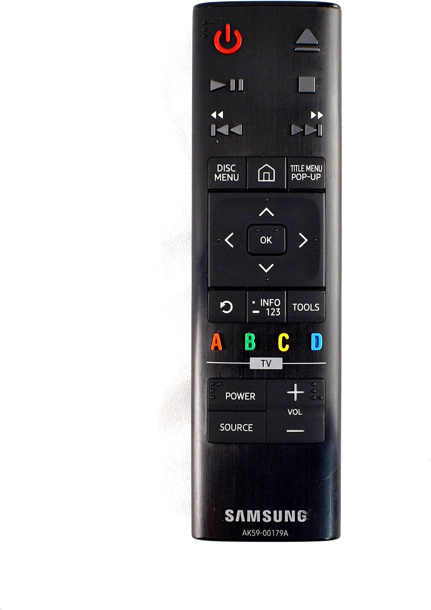 Amazon.com: SAMSUNG AK5900179A Blu-Ray DVD Player Remote Control ...