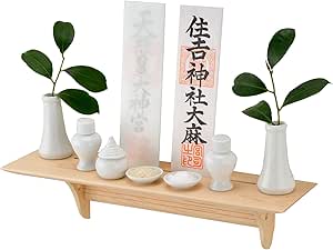 Kamidana no Sato with Shinto Tool Set! Western Style Modern Shrine ...