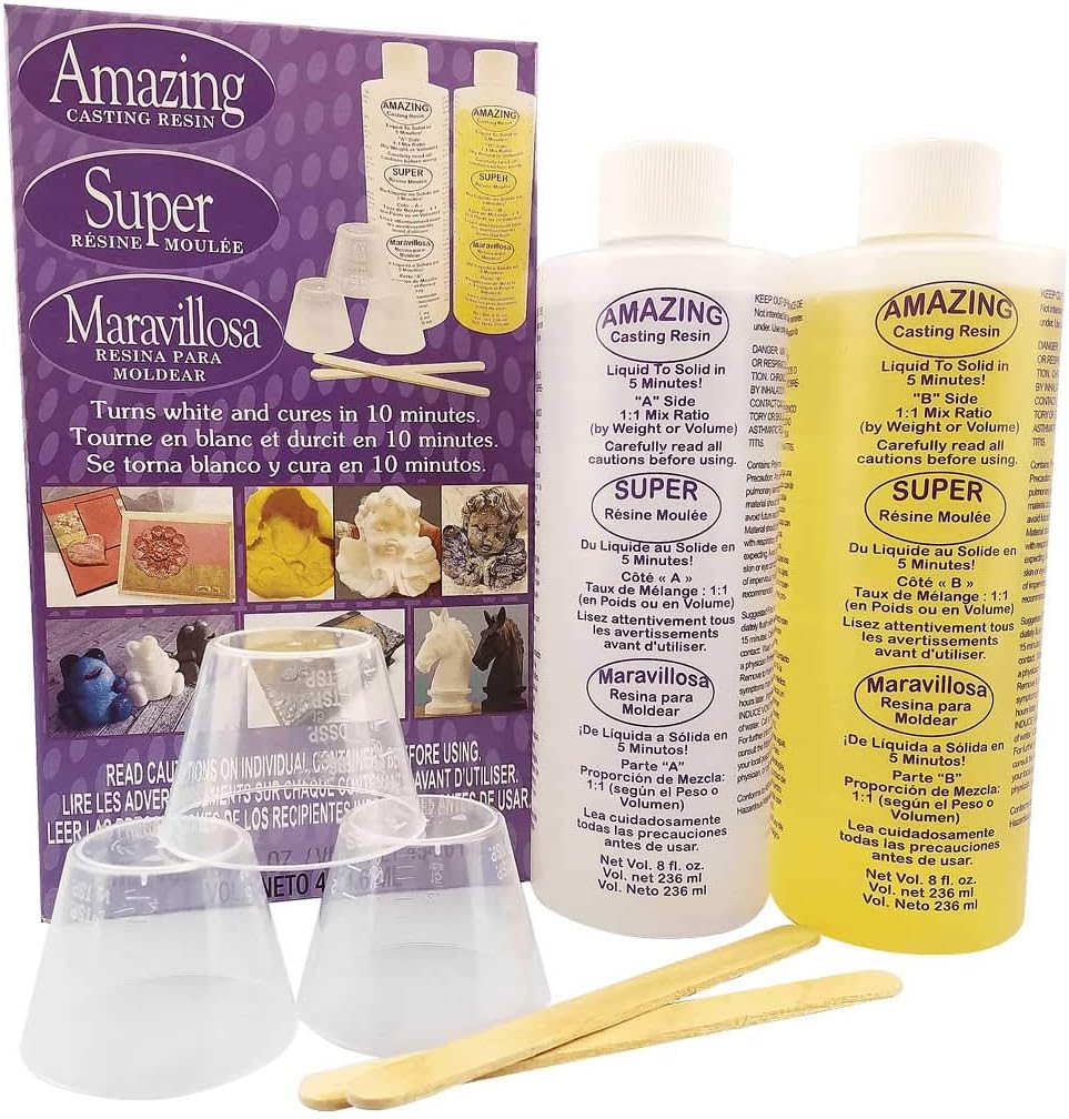 Alumilite Amazing White Casting Resin 16 OZ : Amazon.ca: Home